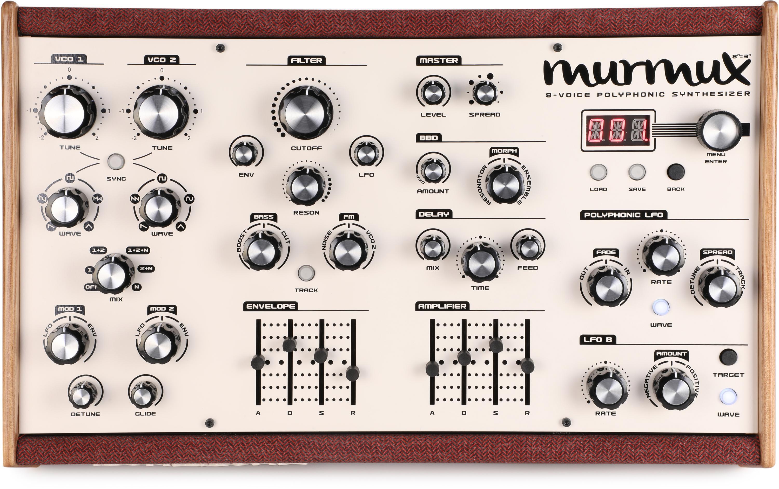 Dreadbox Murmux 8-voice Polyphonic Synthesizer - Adept Edition | Sweetwater