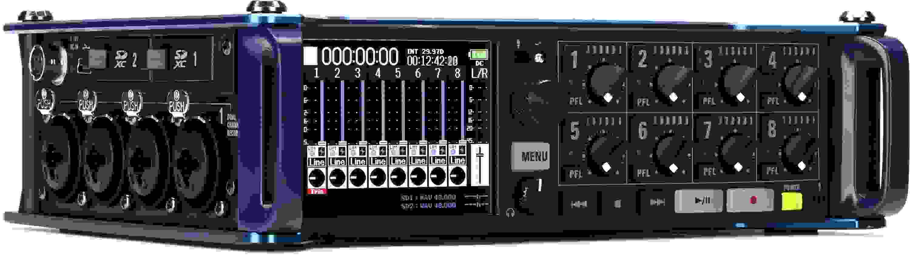 Zoom F8N Multitrack Field Recorder | Sweetwater