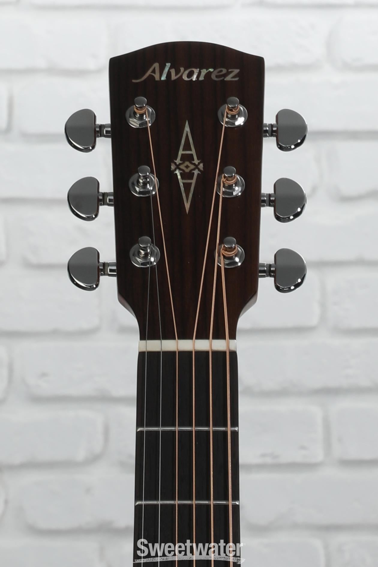 Alvarez AD60CE Artist Series Left-handed Dreadnought Acoustic-electric ...