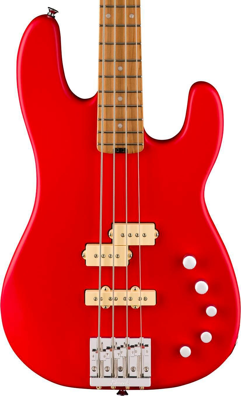 Charvel Pro-Mod San Dimas Bass PJ IV MAH Electric Bass - Satin Ferrari ...