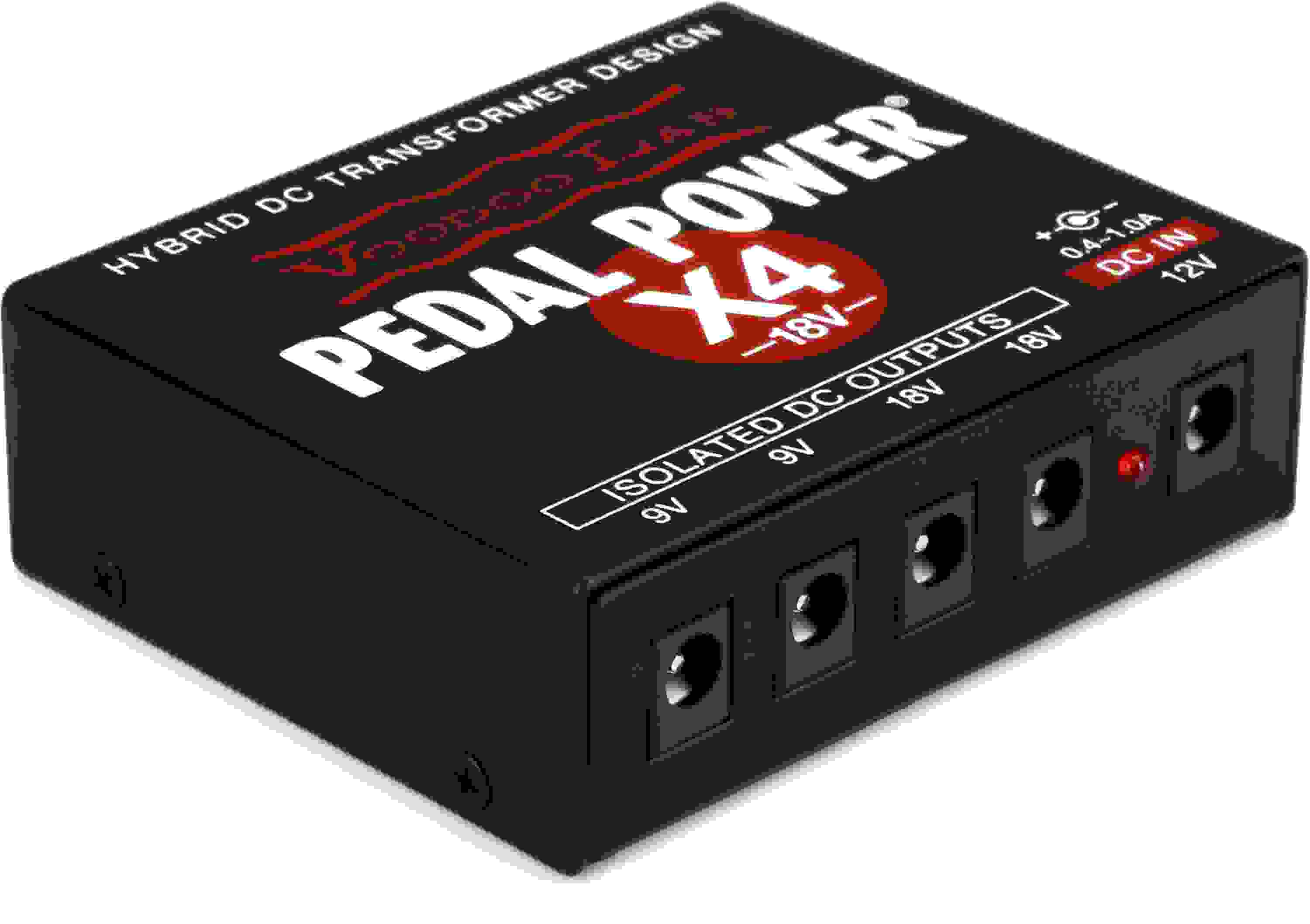Voodoo Lab Pedal Power X4-18V Isolated Power Supply | Sweetwater