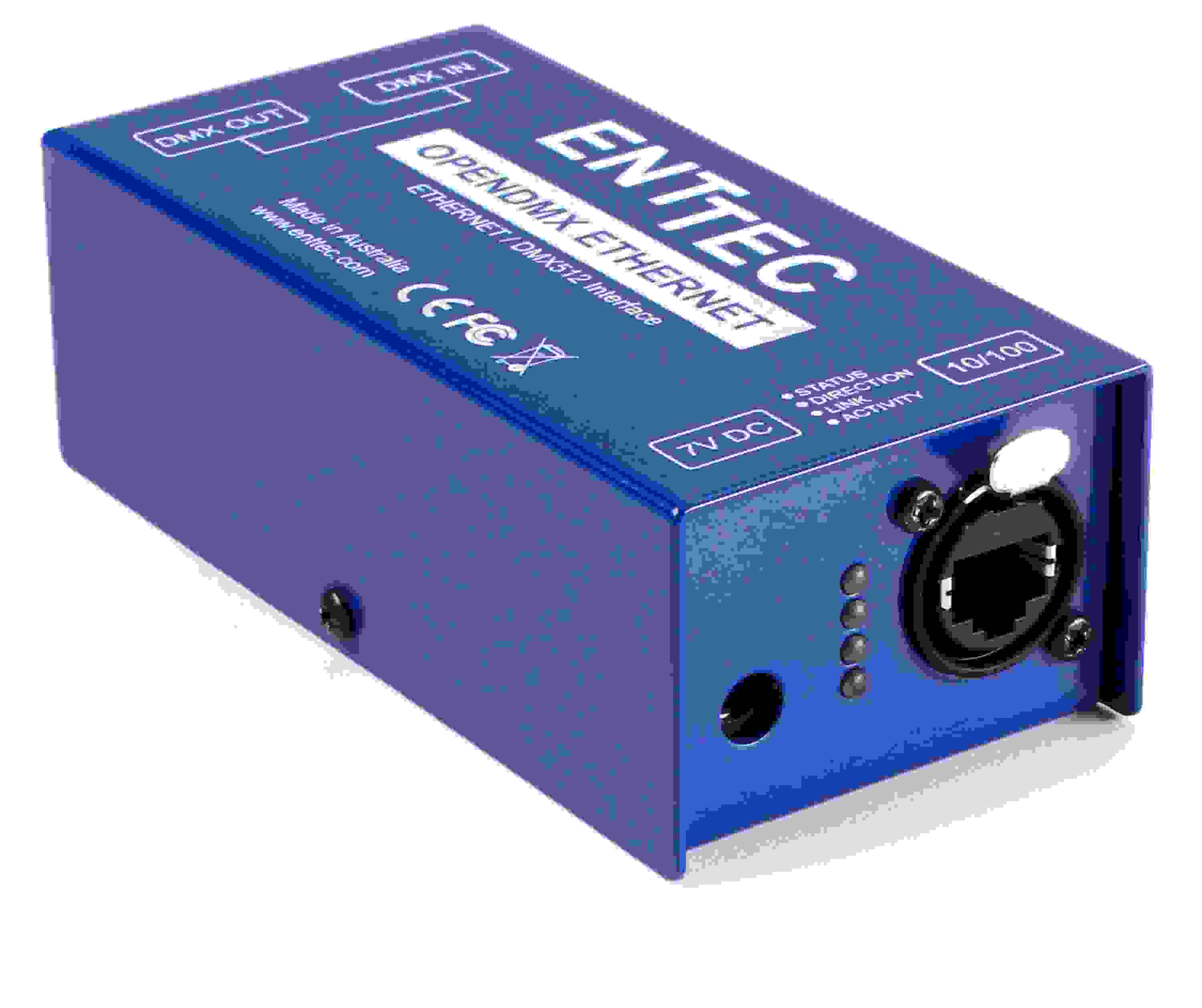 ENTTEC ODE 1-Port Open DMX Ethernet Gateway | Sweetwater