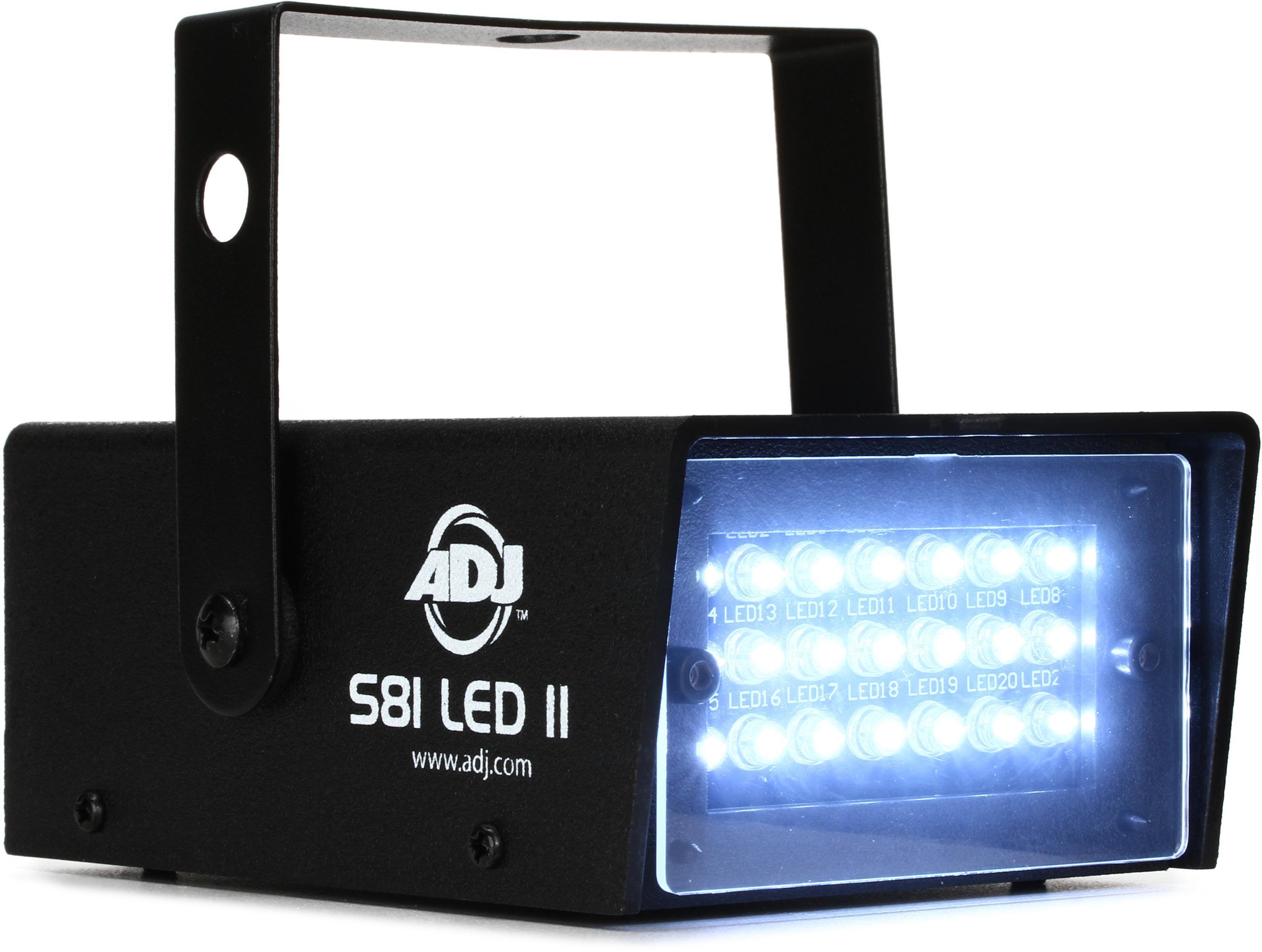 ADJ S81 LED II Mini LED Strobe Effect | Sweetwater