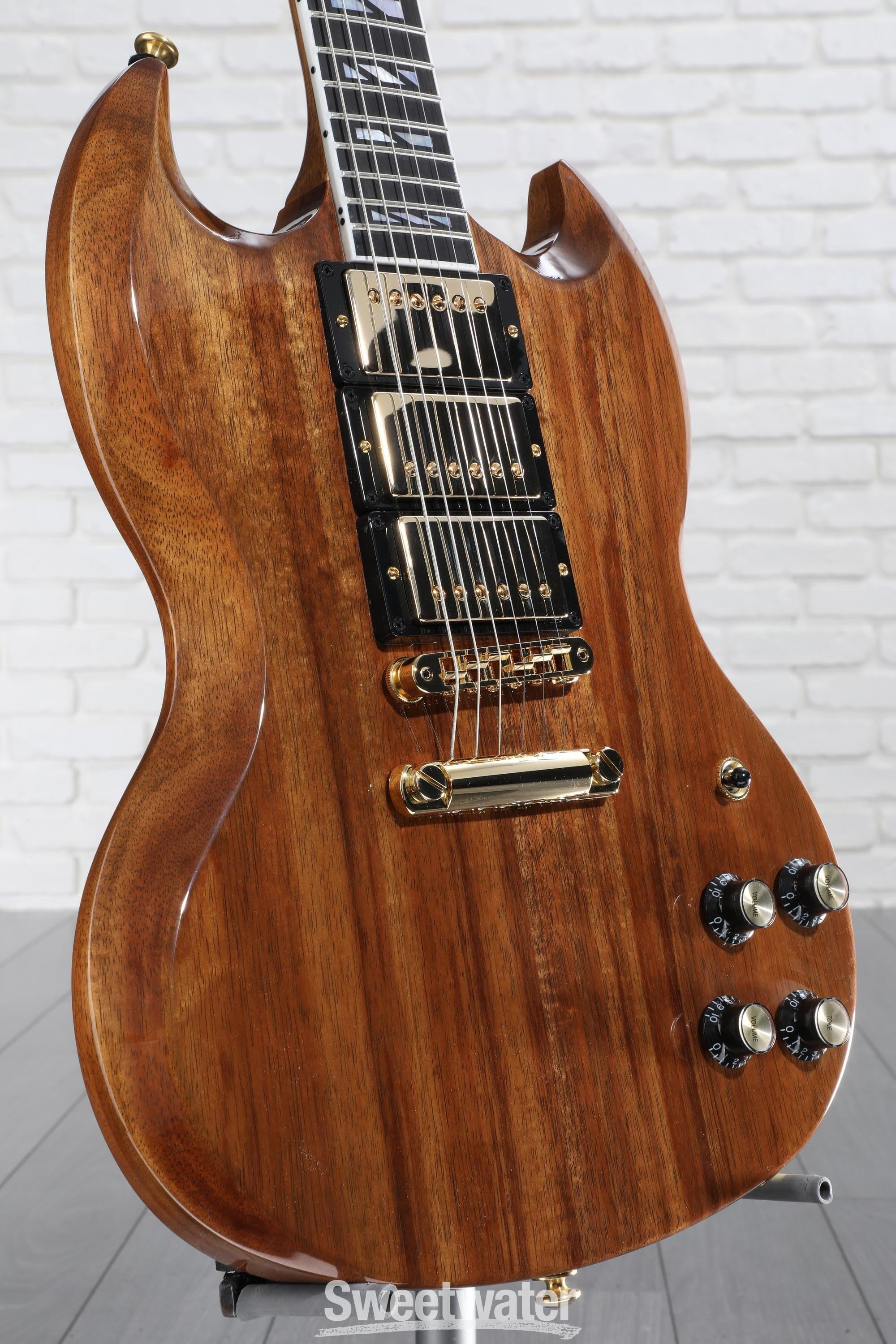 Gibson SG Supreme Koa Top Electric Guitar with Sugarbucker Pickups ...