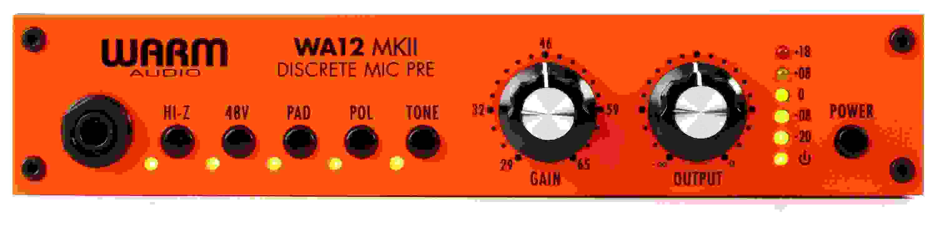 Warm Audio WA12 MKII Microphone Preamp | Sweetwater