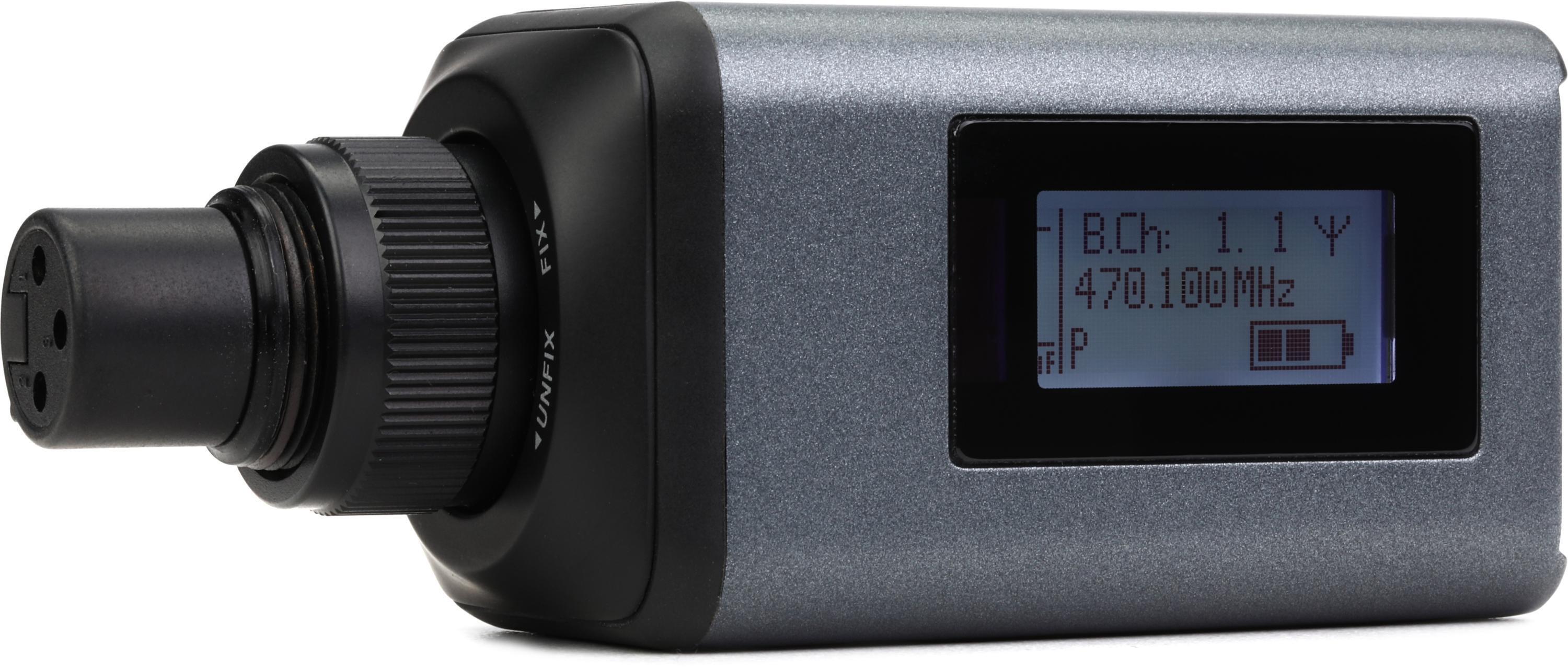 Sennheiser SKP 100 G4 Wireless Plug-on Transmitter - A1 Band | Sweetwater