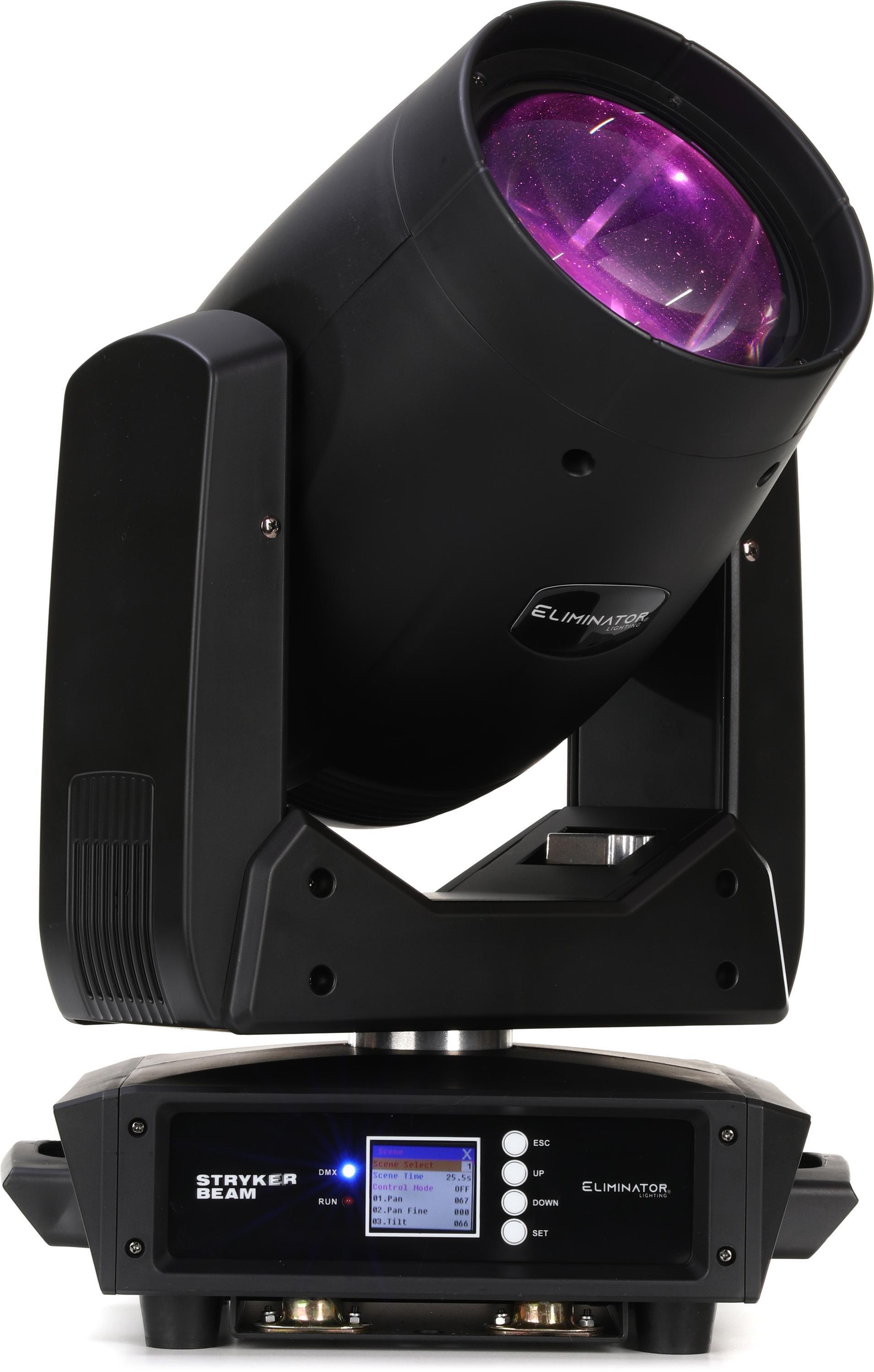 Eliminator Stryker Beam 100-watt Moving Head Fixture | Sweetwater