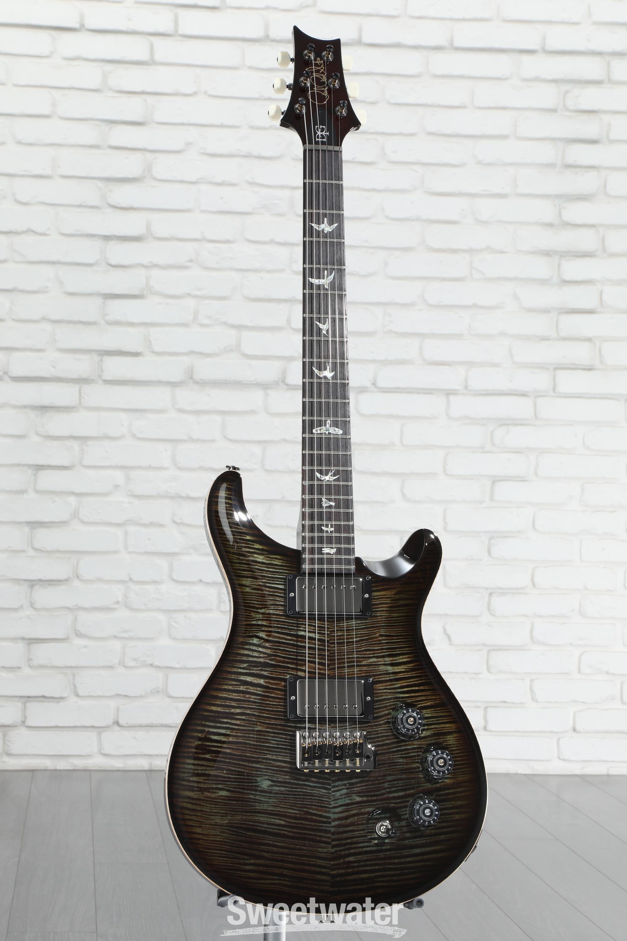 PRS DGT Electric Guitar - Olive Smokeburst | Sweetwater