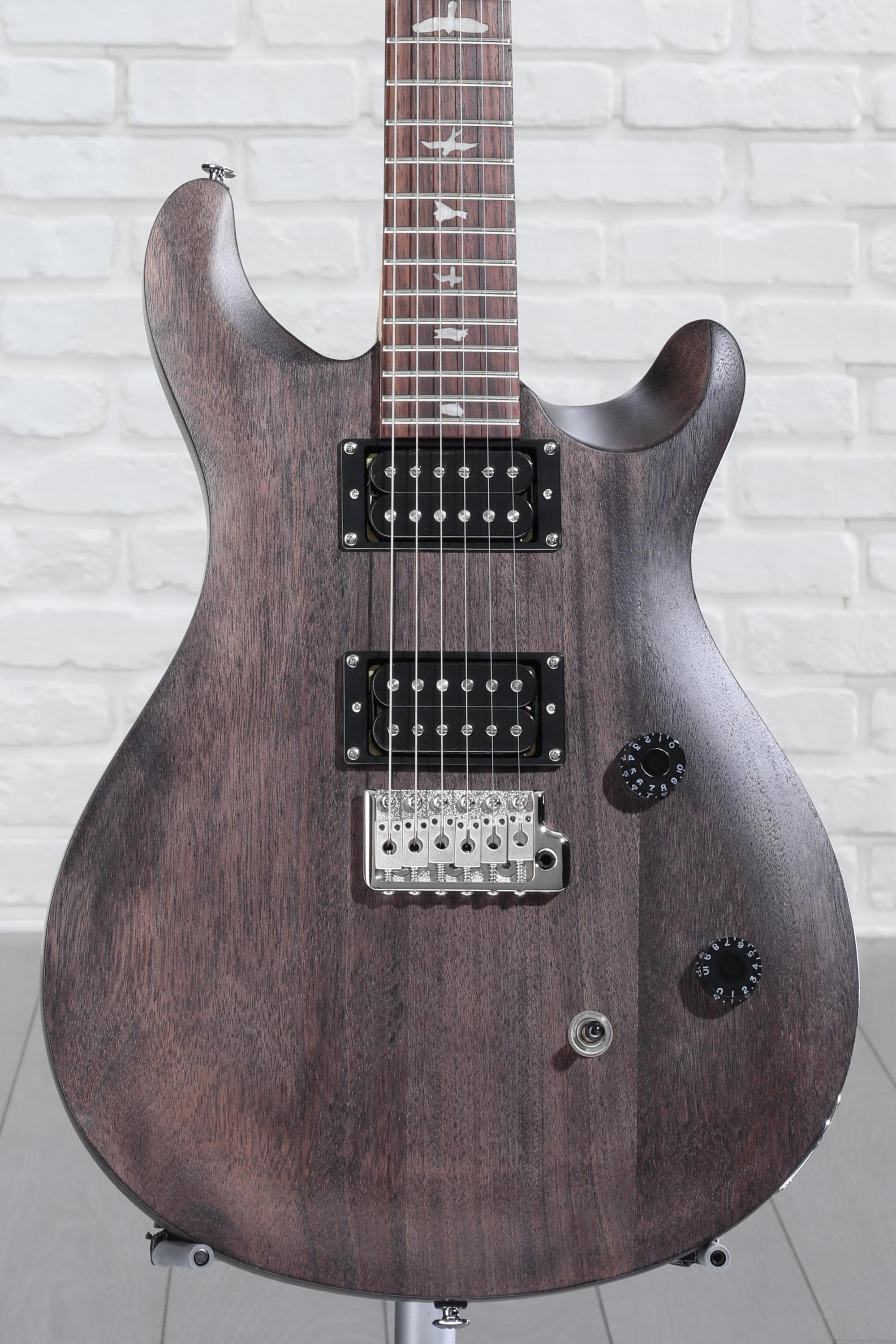 PRS SE CE 24 Standard Satin Electric Guitar - Charcoal Satin | Sweetwater
