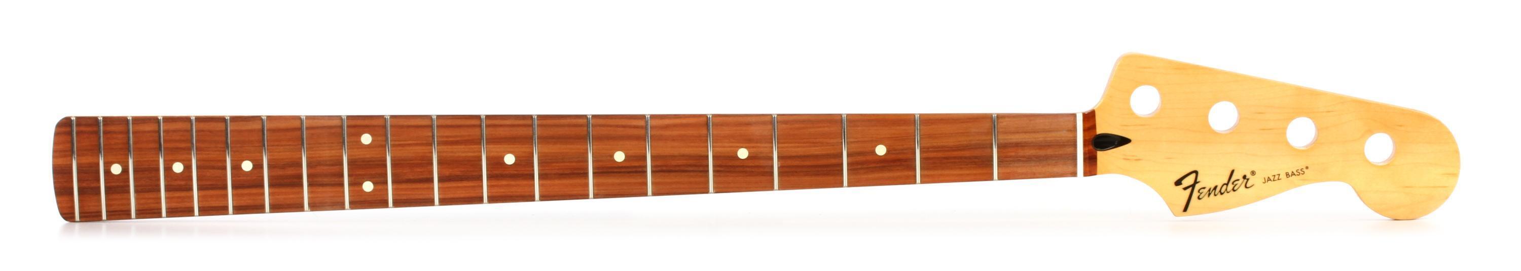 Fender Standard Series Jazz Bass Replacement Neck Pau Ferro
