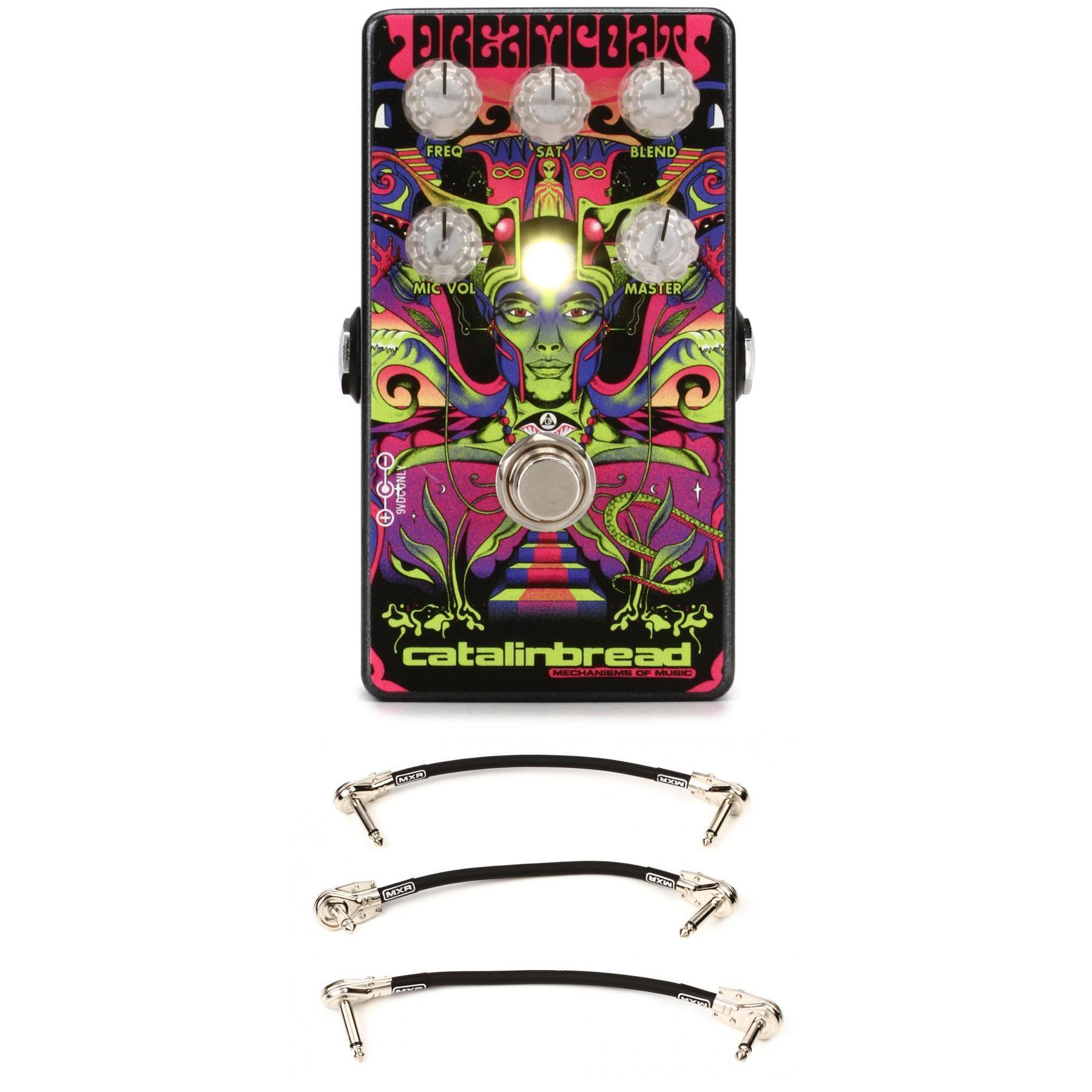 Catalinbread Dreamcoat Preamp Pedal with 3 Patch Cables | Sweetwater