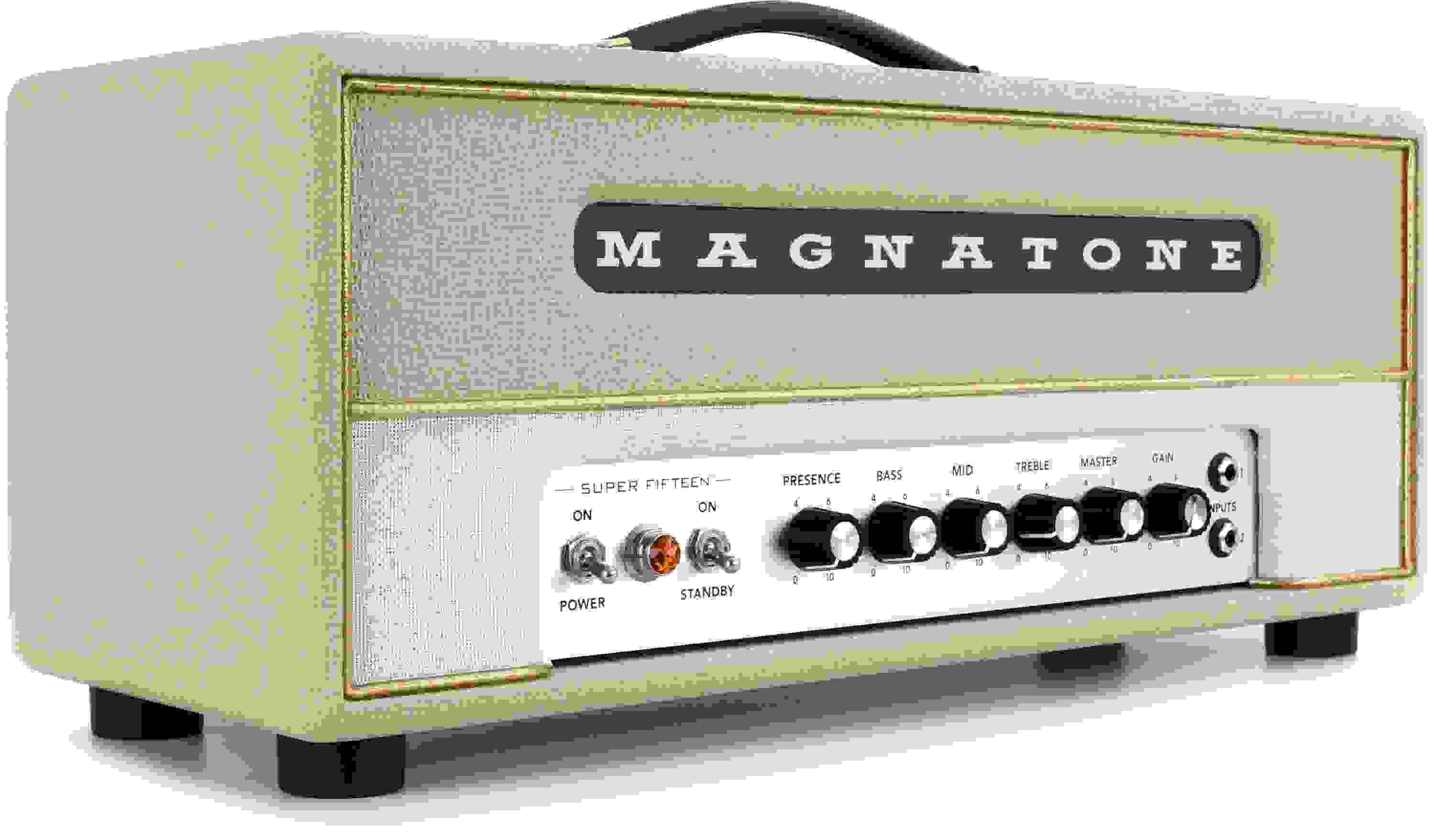Magnatone Super Fifteen - 15-watt Tube Head - Gold | Sweetwater