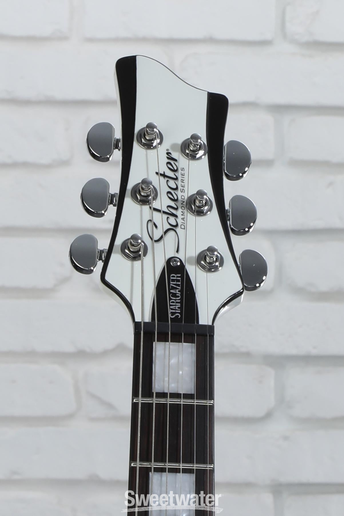 Schecter Stargazer 6 Electric Guitar - Gloss White | Sweetwater