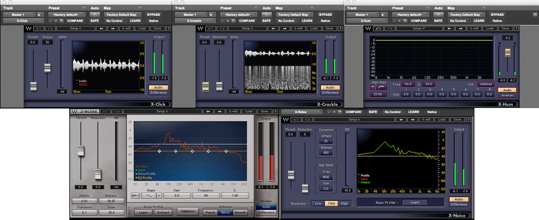 Waves Restoration Plug-in Bundle | Sweetwater