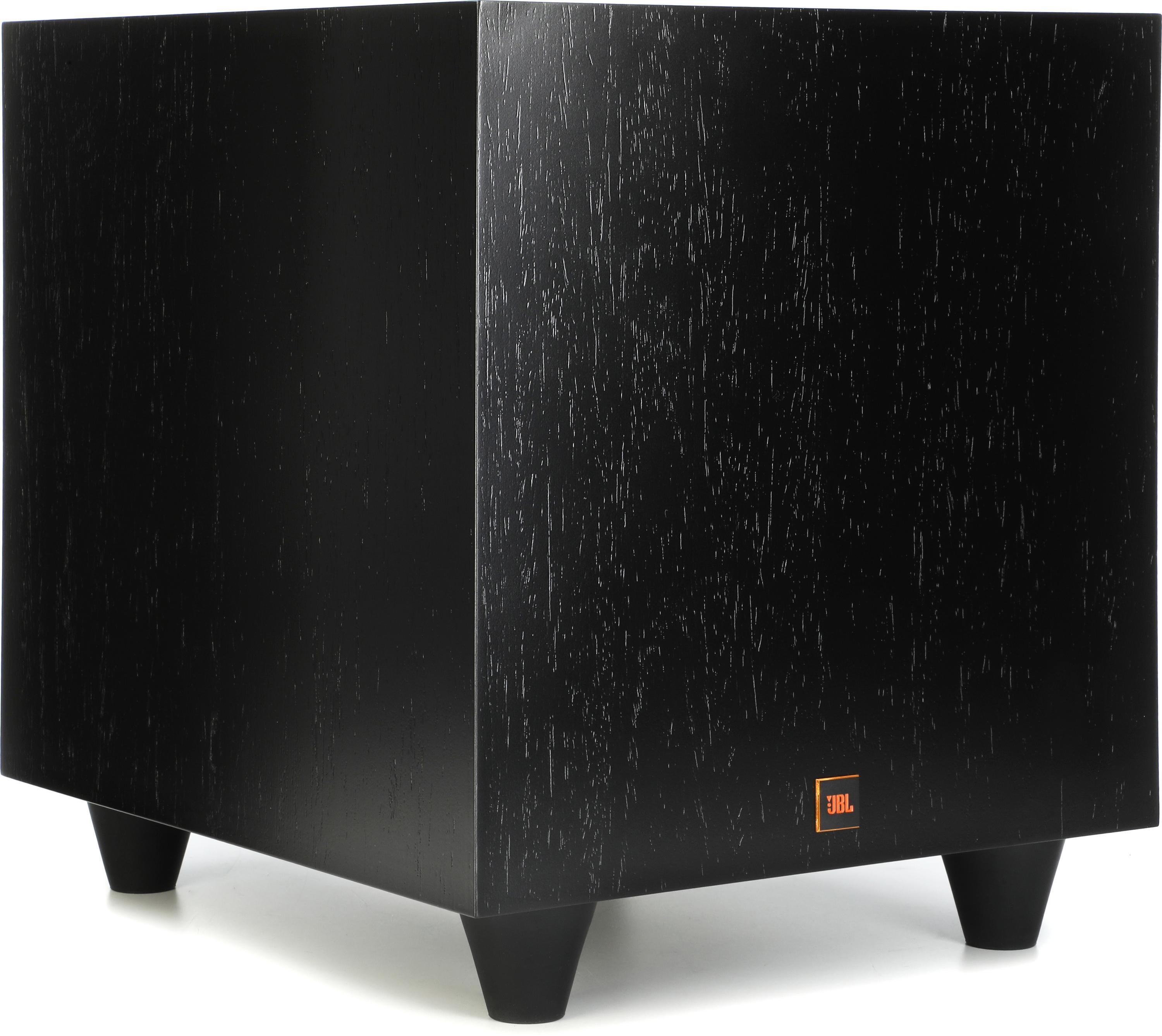 JBL L10cs 250-watt 10-inch Classic Powered Subwoofer - Black Walnut ...