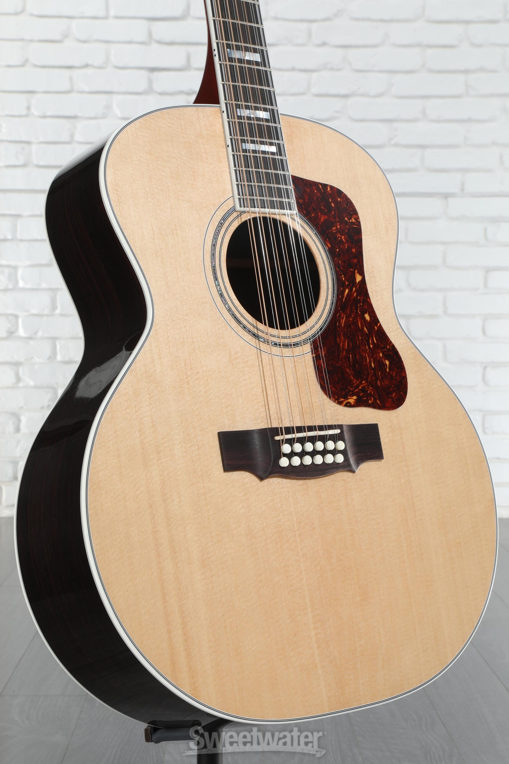 Guild F-512 12-string Acoustic Guitar - Natural | Sweetwater