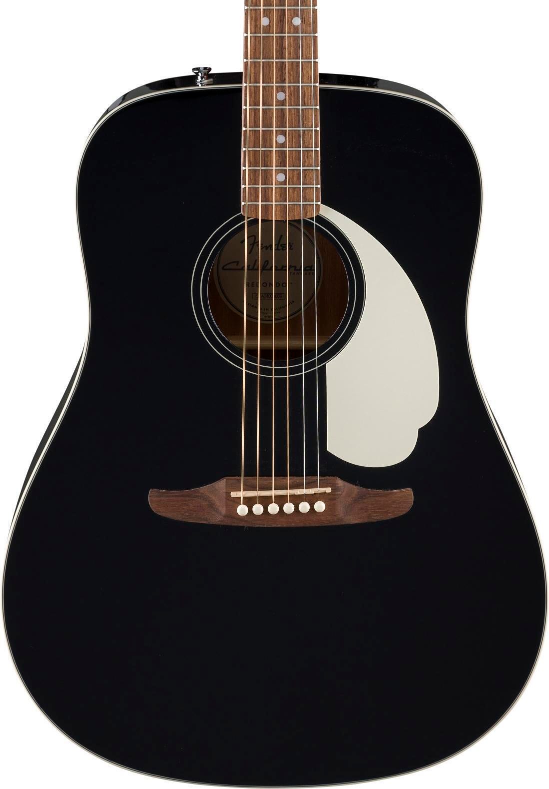 Fender California Standard Redondo Mini Acoustic Guitar - Black ...