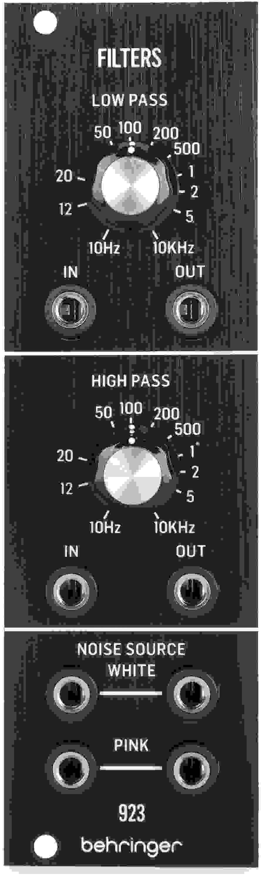 Behringer 923 Filters Analog Dual Filter Eurorack Module | Sweetwater