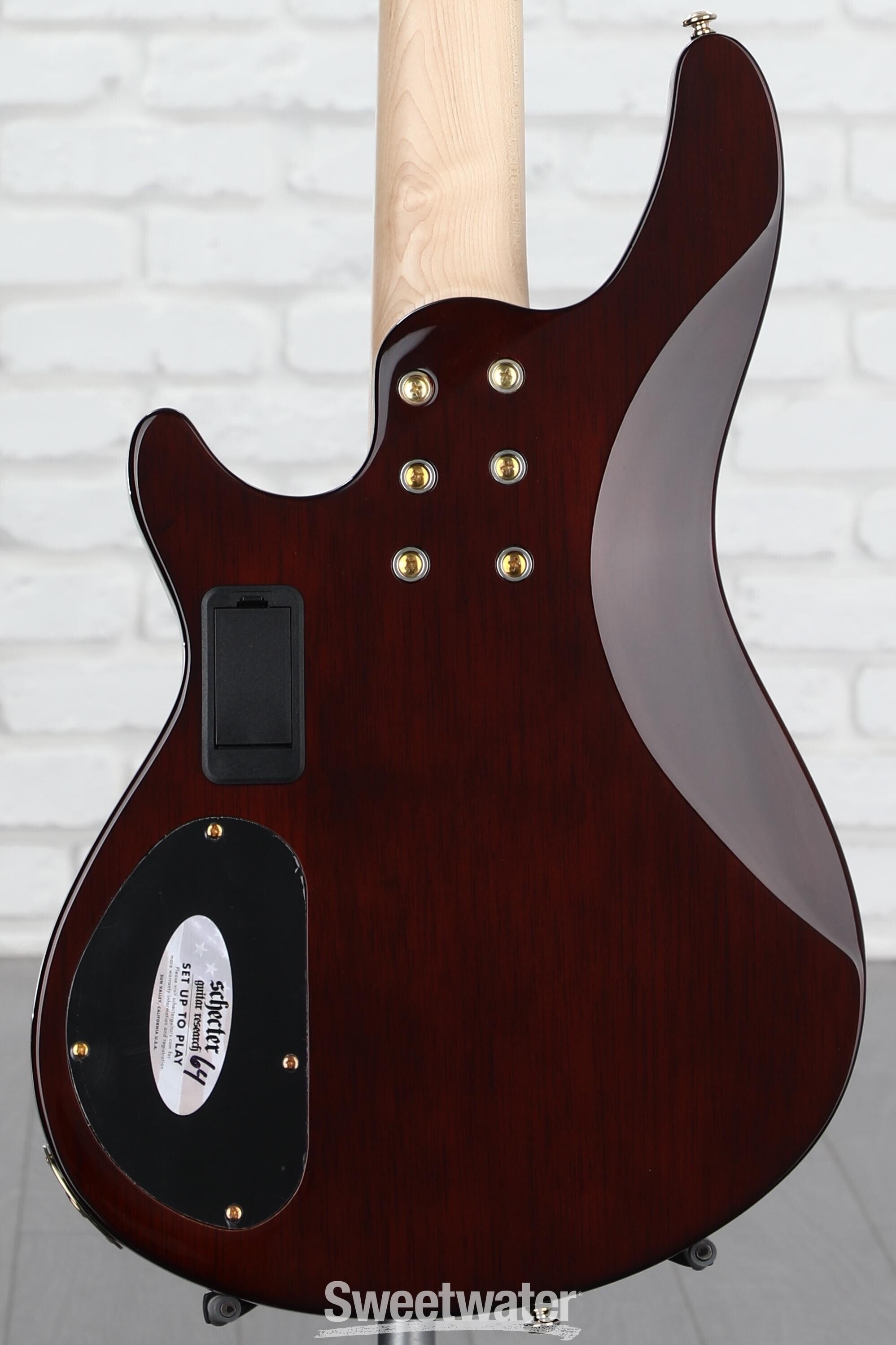 Schecter Omen Extreme-5 Bass Guitar - Natural | Sweetwater