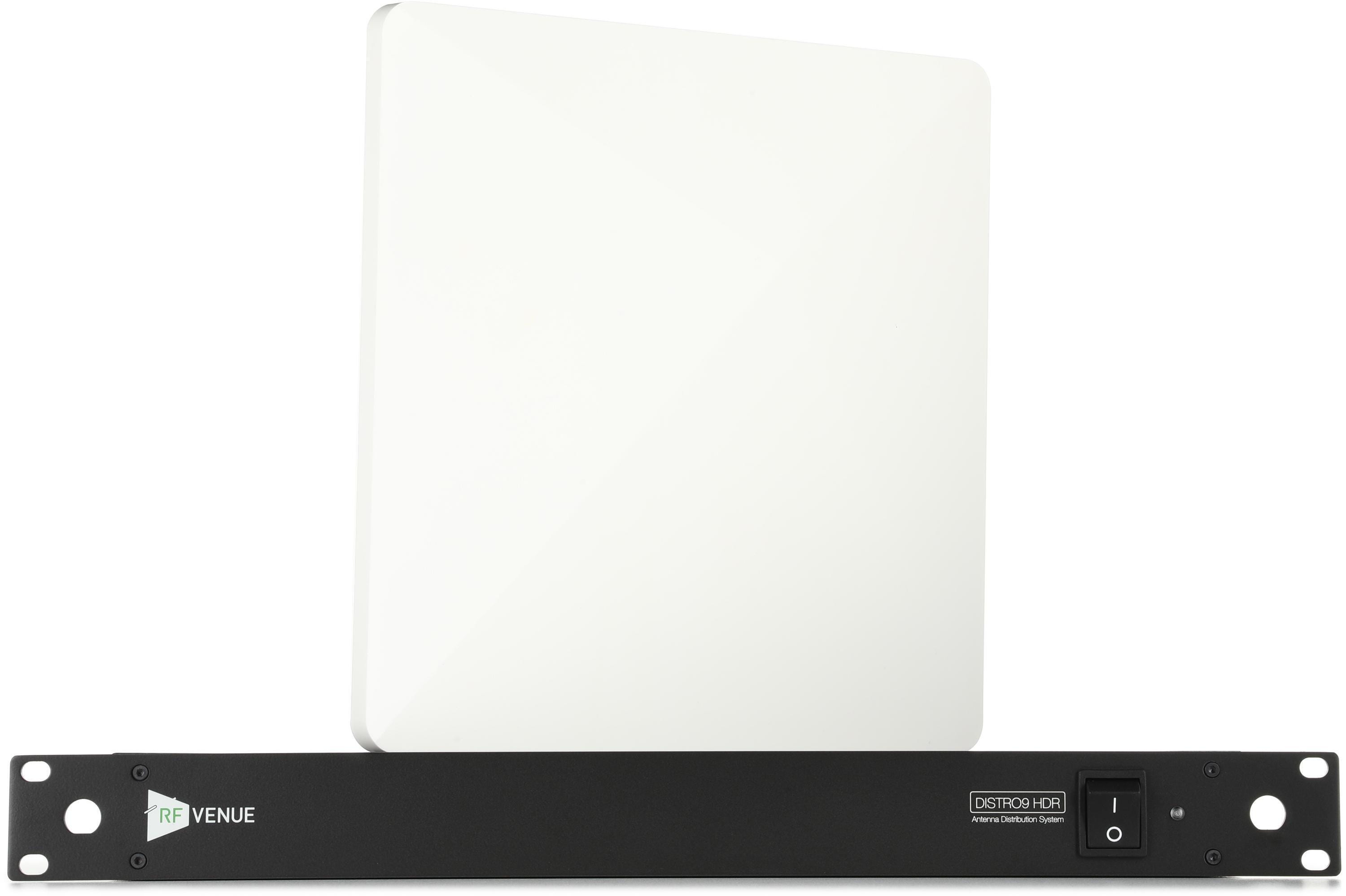 RF Venue D-ArcDistro9 Diversity Architectural Antenna Distro9 HDR Pack ...