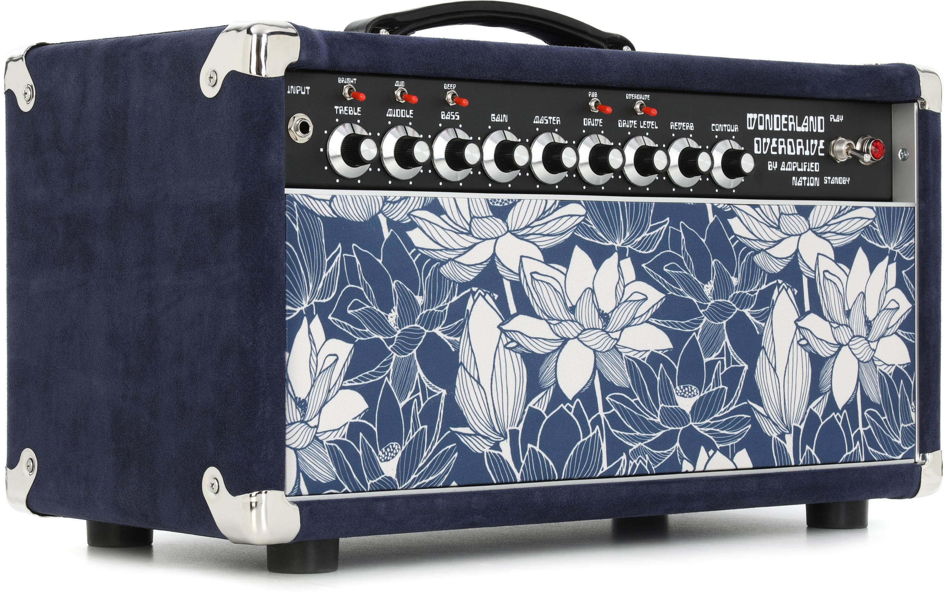 Amplified Nation Wonderland Overdrive v2 100-watt Tube Head - Navy ...