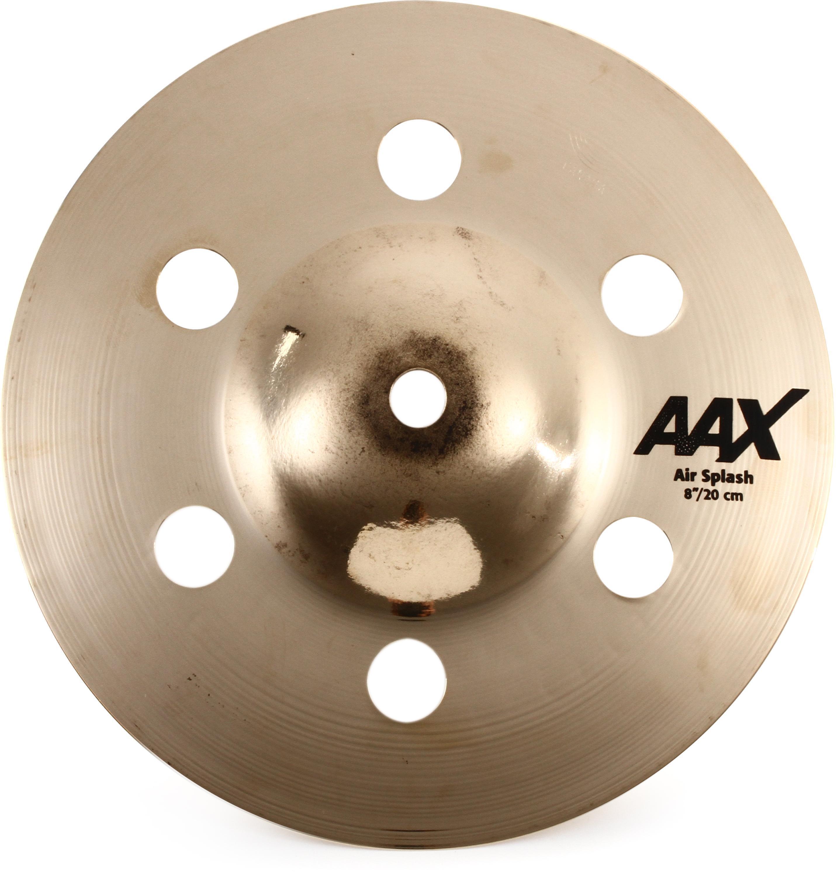 Sabian 8 inch AAX Air Splash Cymbal - Brilliant Finish | Sweetwater