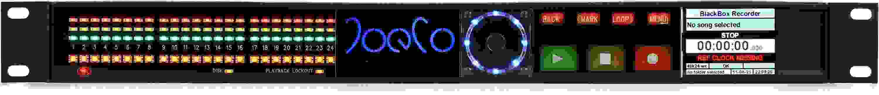 JoeCo BlackBox BBR1-A 24-track Recorder with ADAT Lightpipe Digital I/O ...