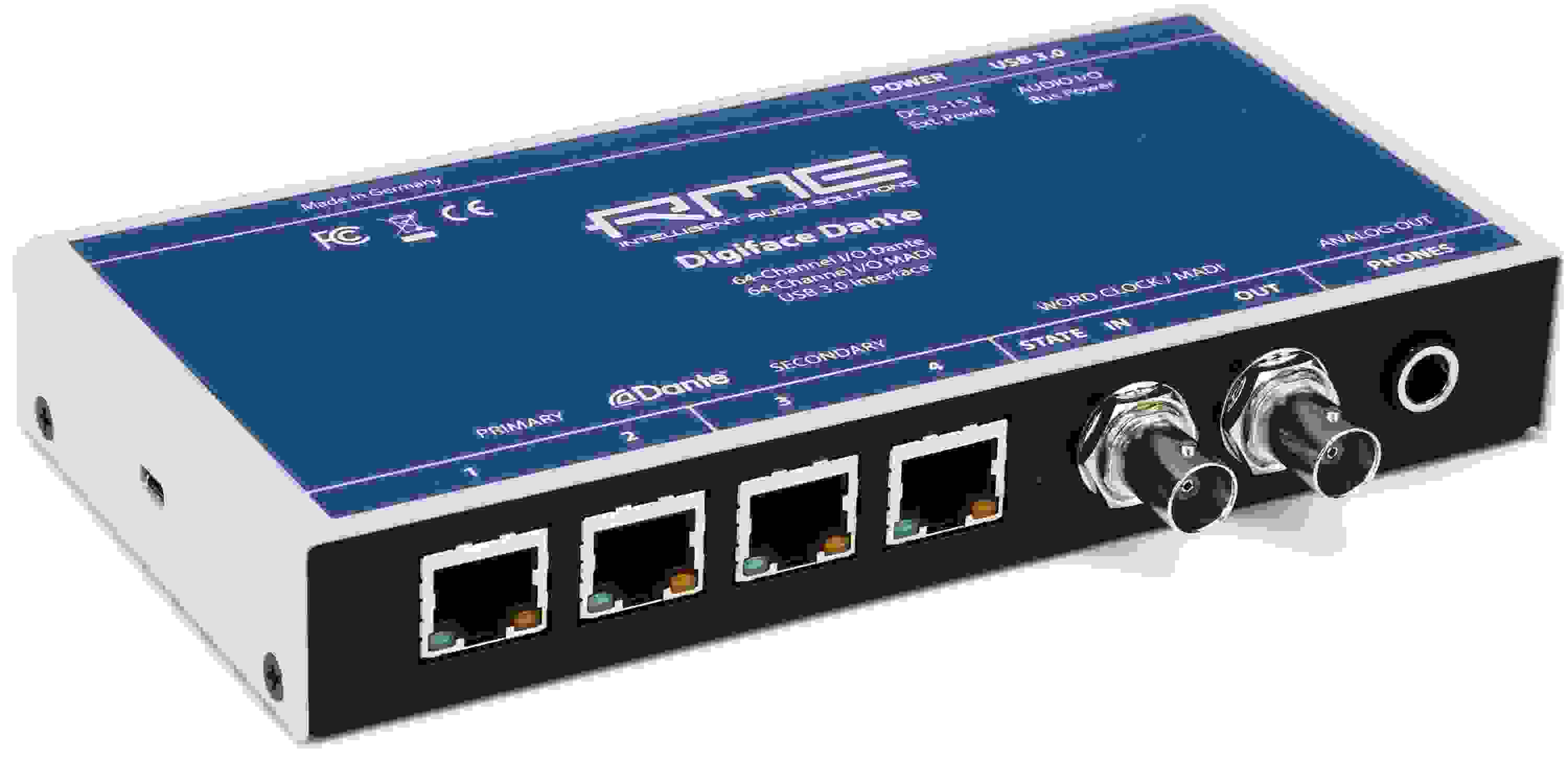 RME Digiface Dante Dante/MADI/USB 3.0 Audio Interface | Sweetwater