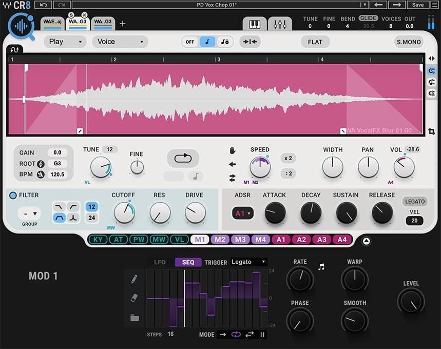 Waves CR8 Creative Sampler Plug-in | Sweetwater