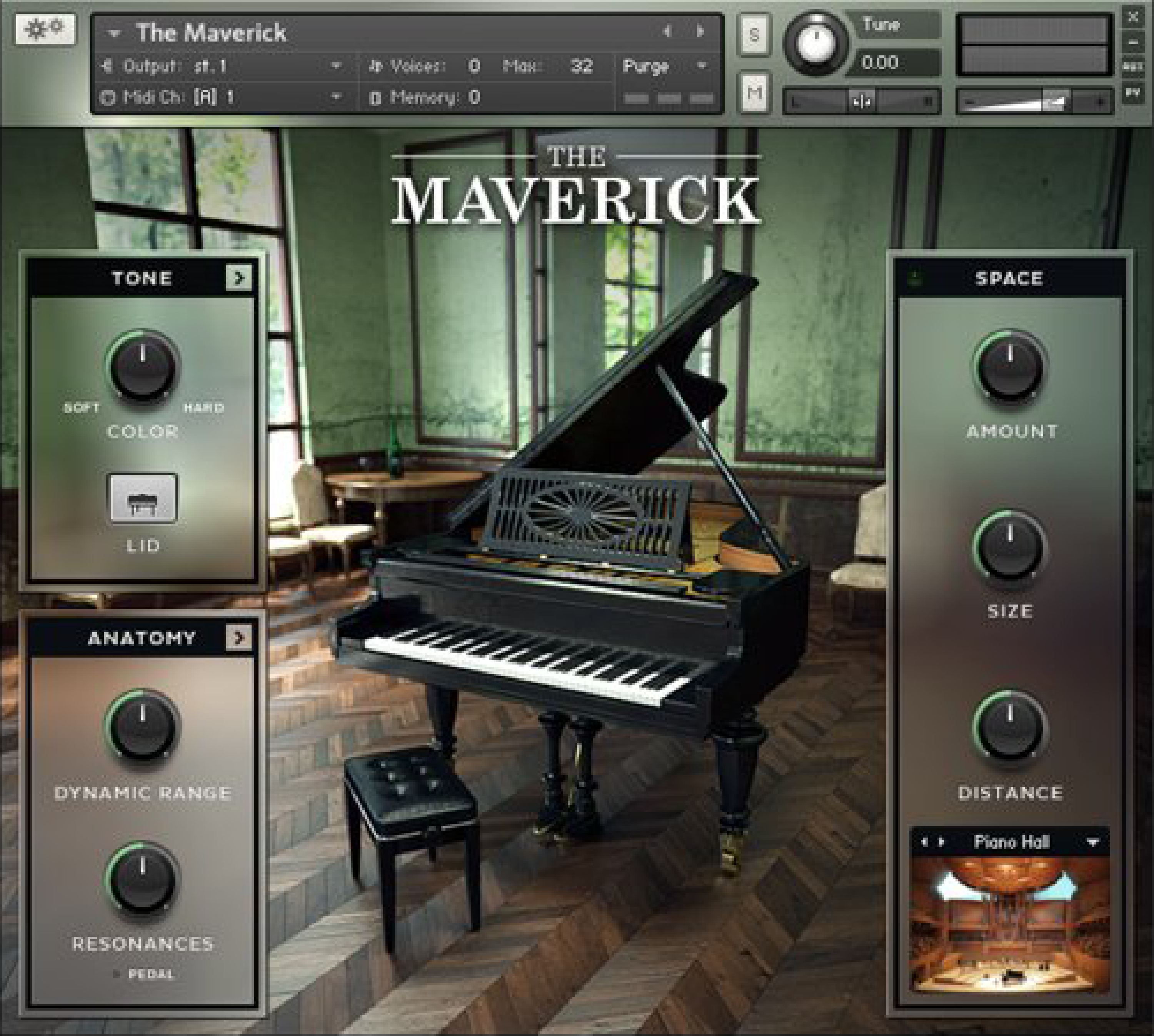 Native Instruments The Maverick Vintage Grand Piano Software Instrument ...