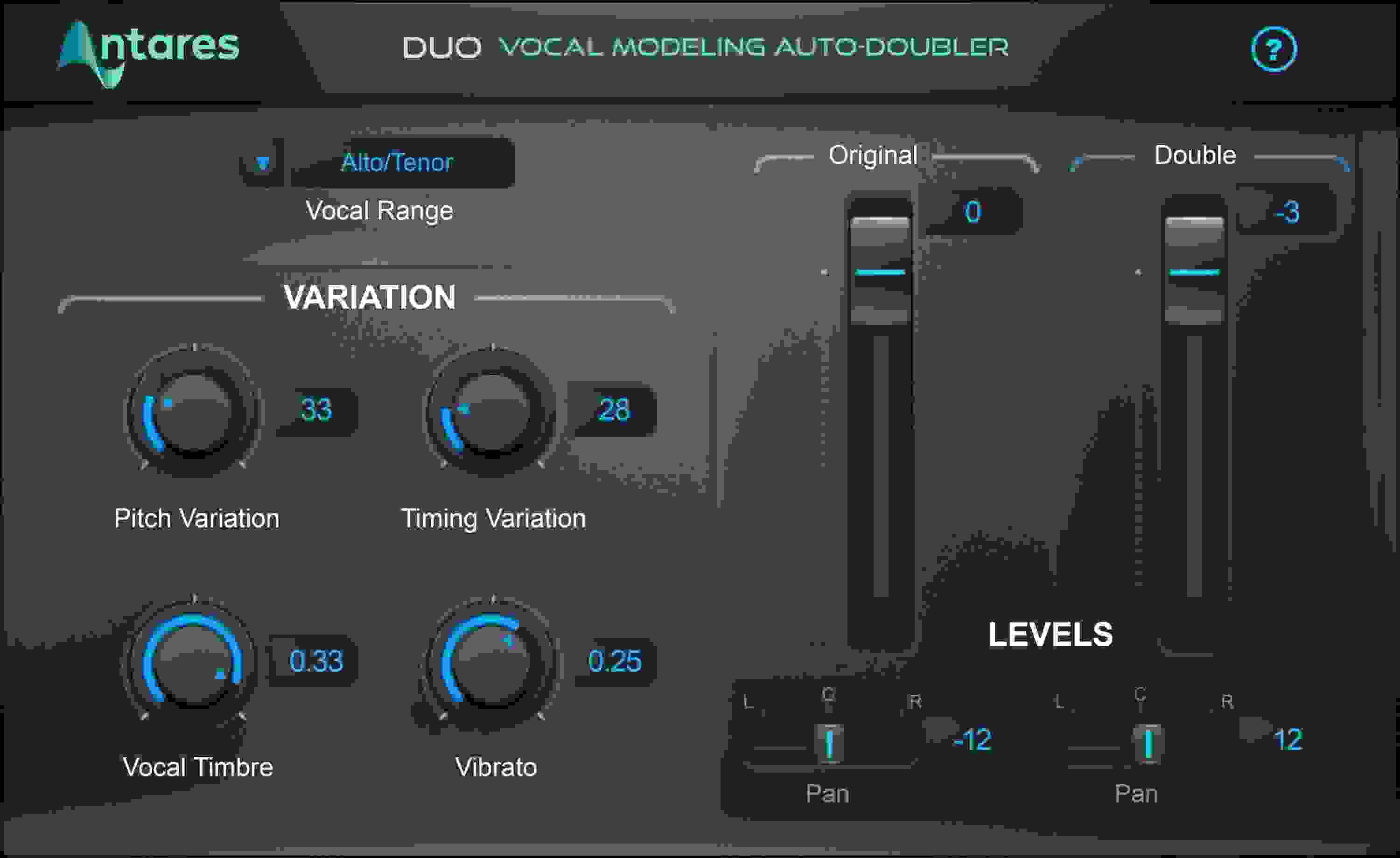 Antares DUO Evo Vocal Doubling Plug-in | Sweetwater