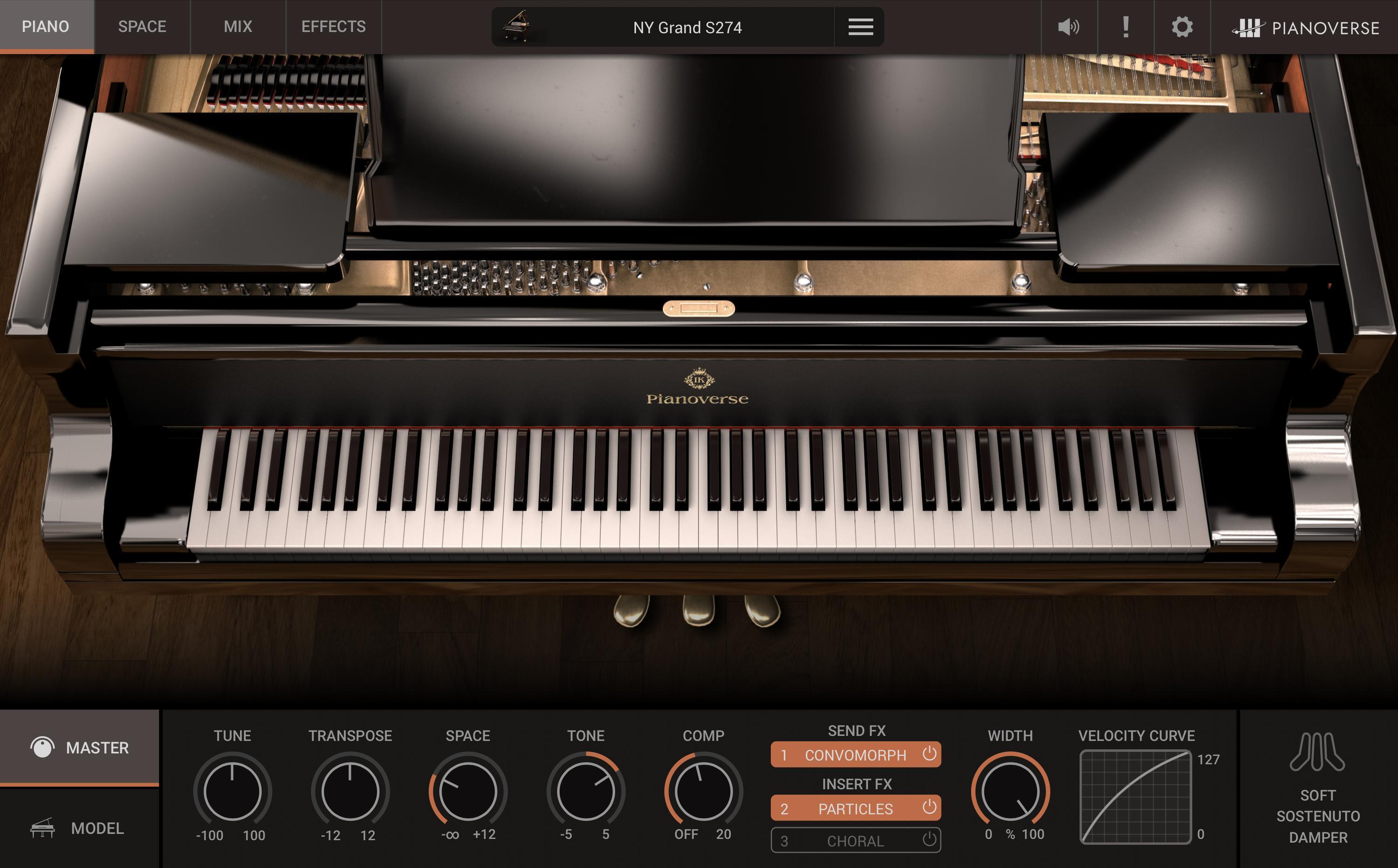 IK Multimedia Pianoverse MAX Virtual Grand Piano Plug-in Bundle ...