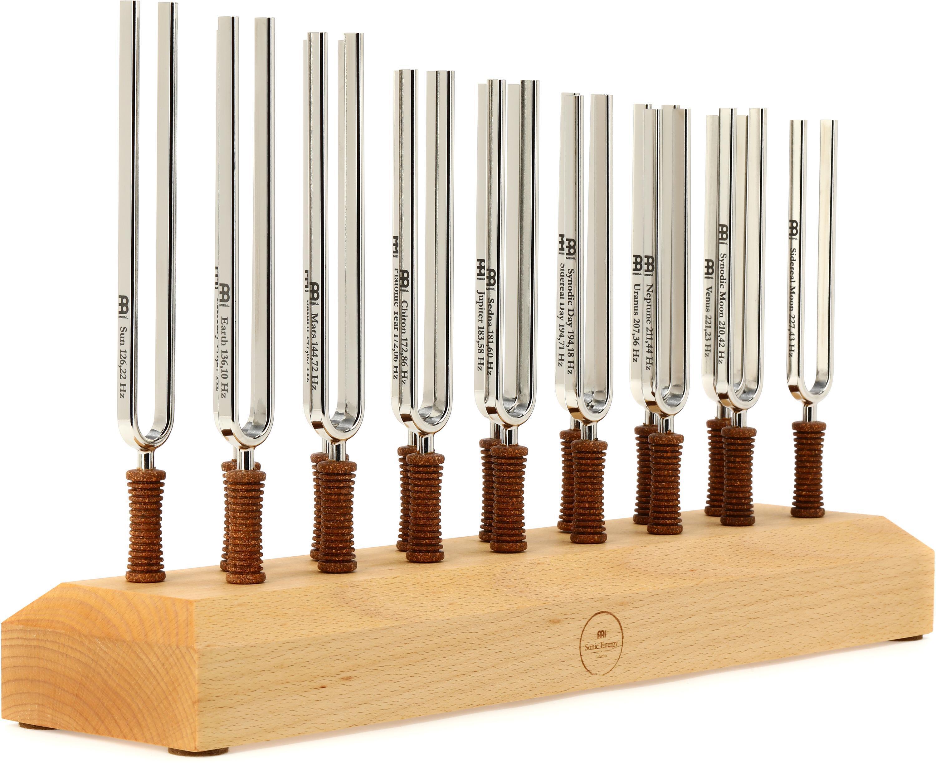 Meinl Sonic Energy Planetary Tuned Therapy Tuning Forks - 16-piece with ...