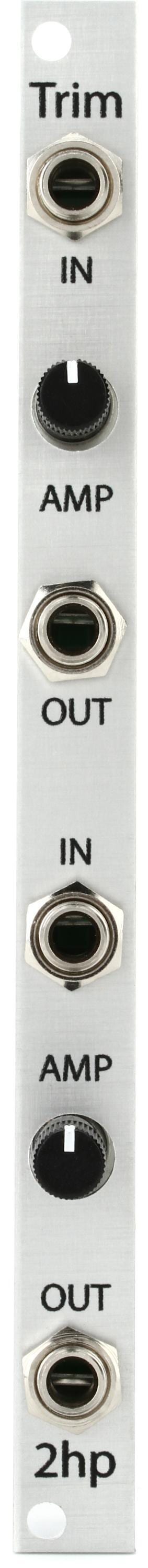 2HP Trim Eurorack Attenuator Module - Silver | Sweetwater