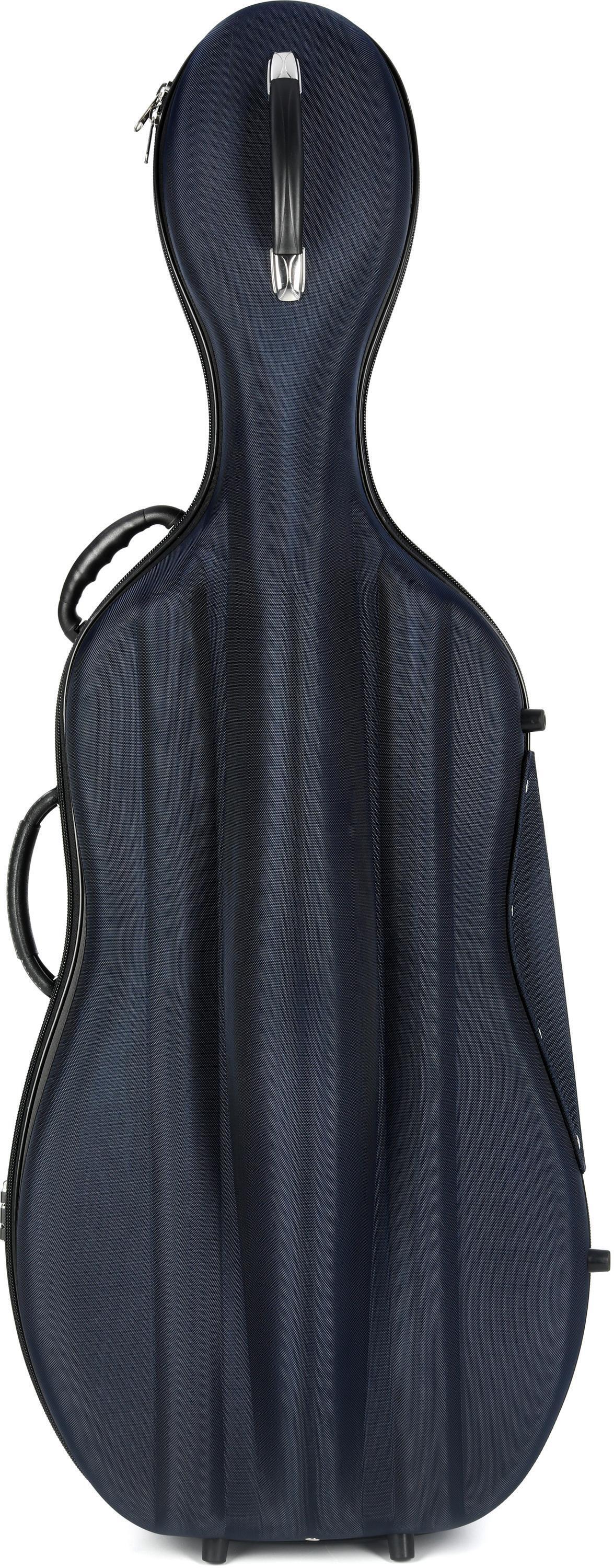 Howard Core CC490W Cello Case - Blue, 4/4 Size | Sweetwater