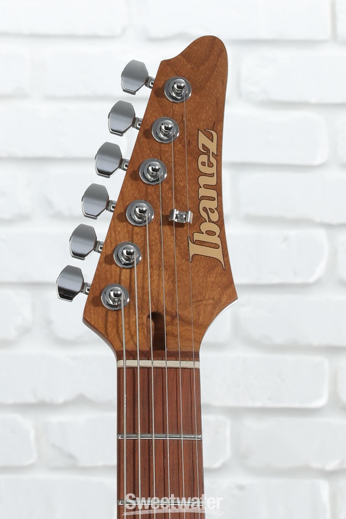 Ibanez Standard AZ22S1F Electric Guitar - Transparent Turquoise Burst ...