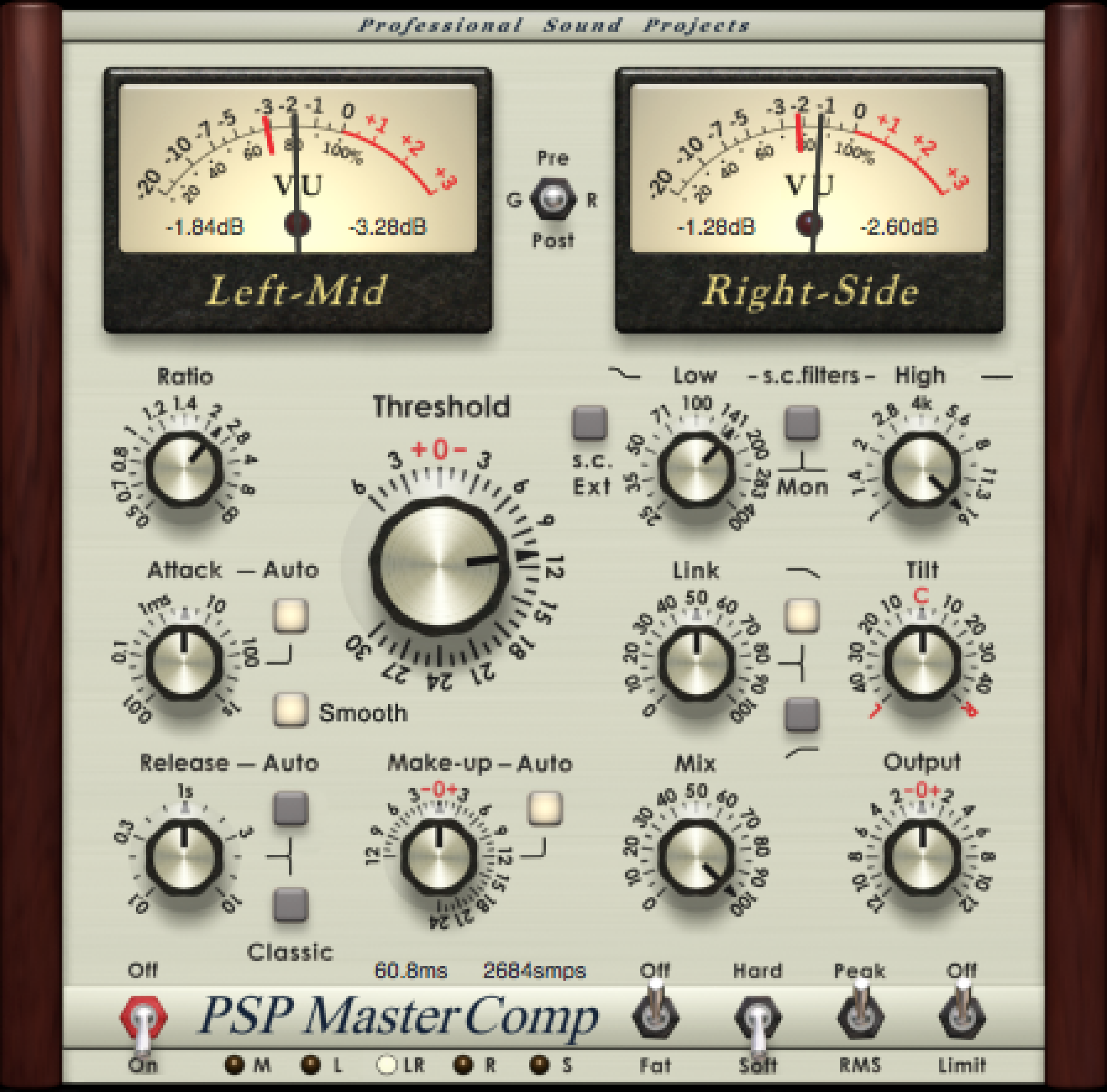 PSP Audioware MasterComp Mastering Compressor Plug-in | Sweetwater