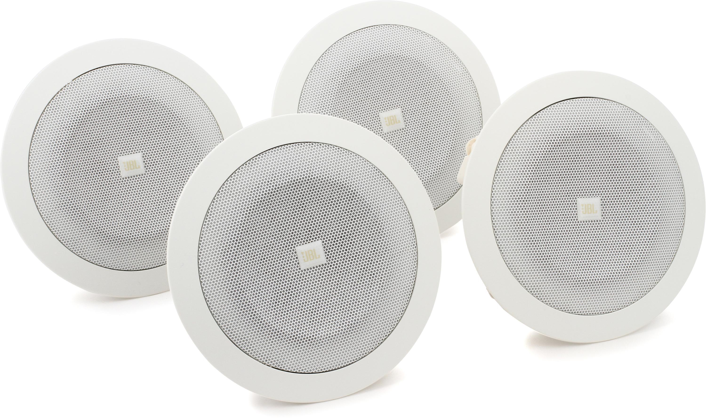 JBL 8124 4 inch Full-range Ceiling Speaker (4-pack) | Sweetwater