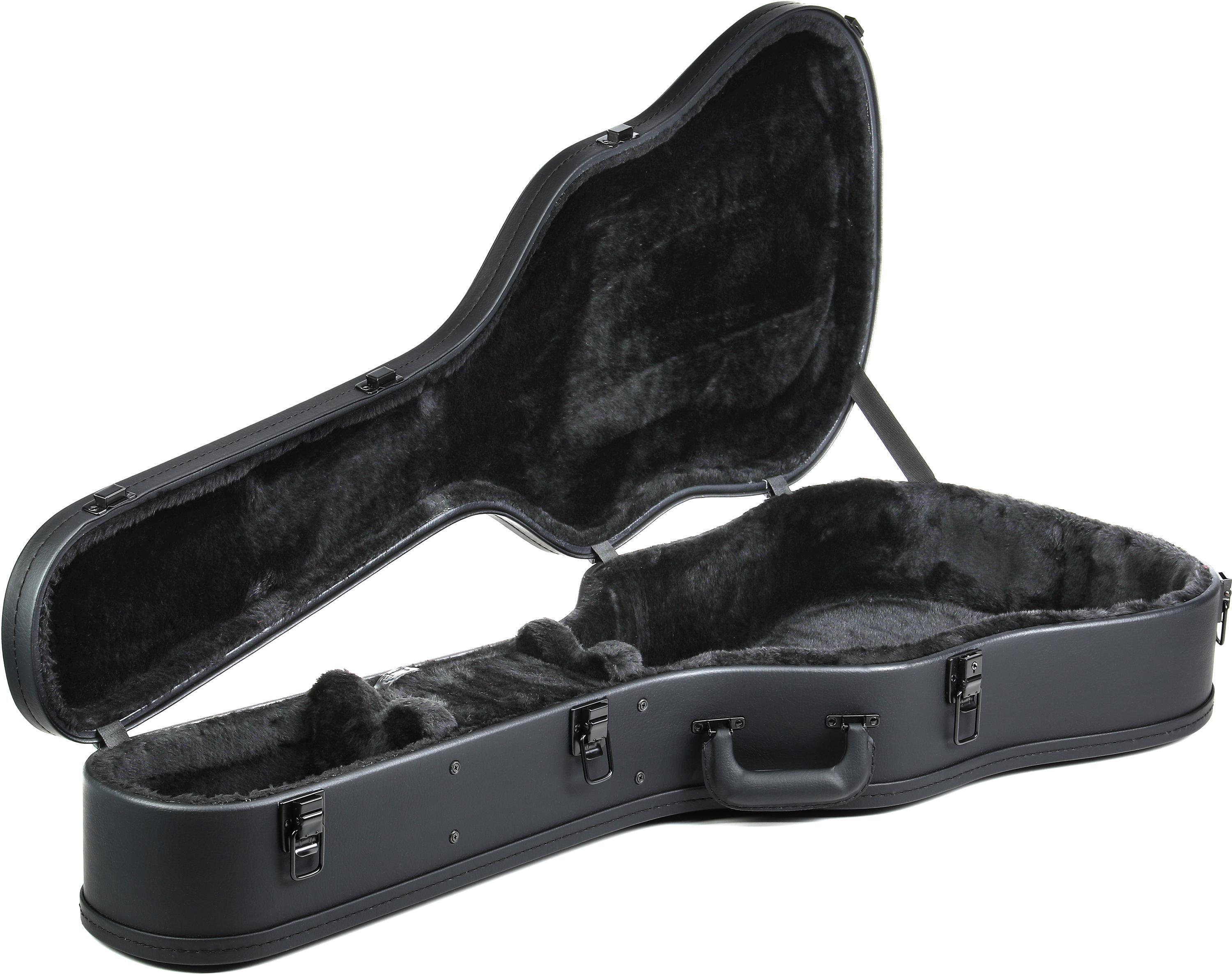 Gibson Accessories Dreadnought Modern Hardshell Case - Black | Sweetwater