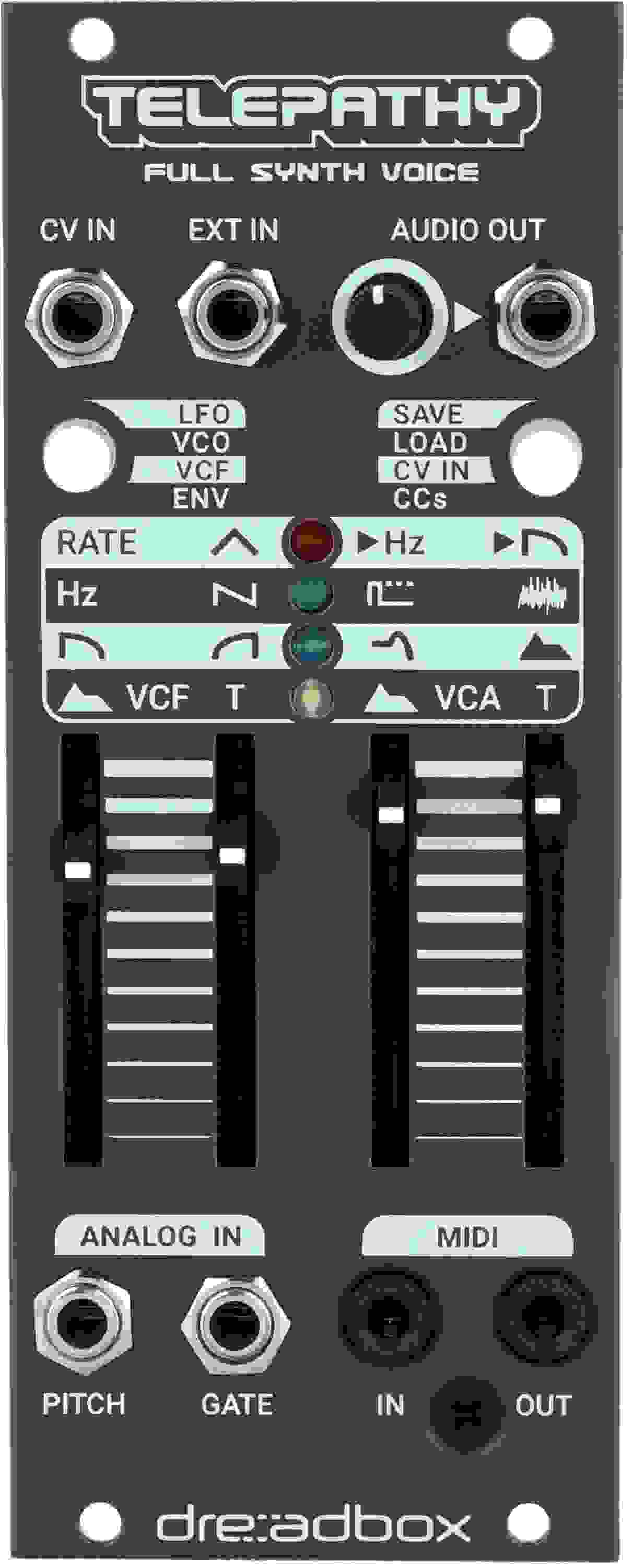 Dreadbox Telepathy Full Synth Voice Analog Synthesizer Eurorack Module ...