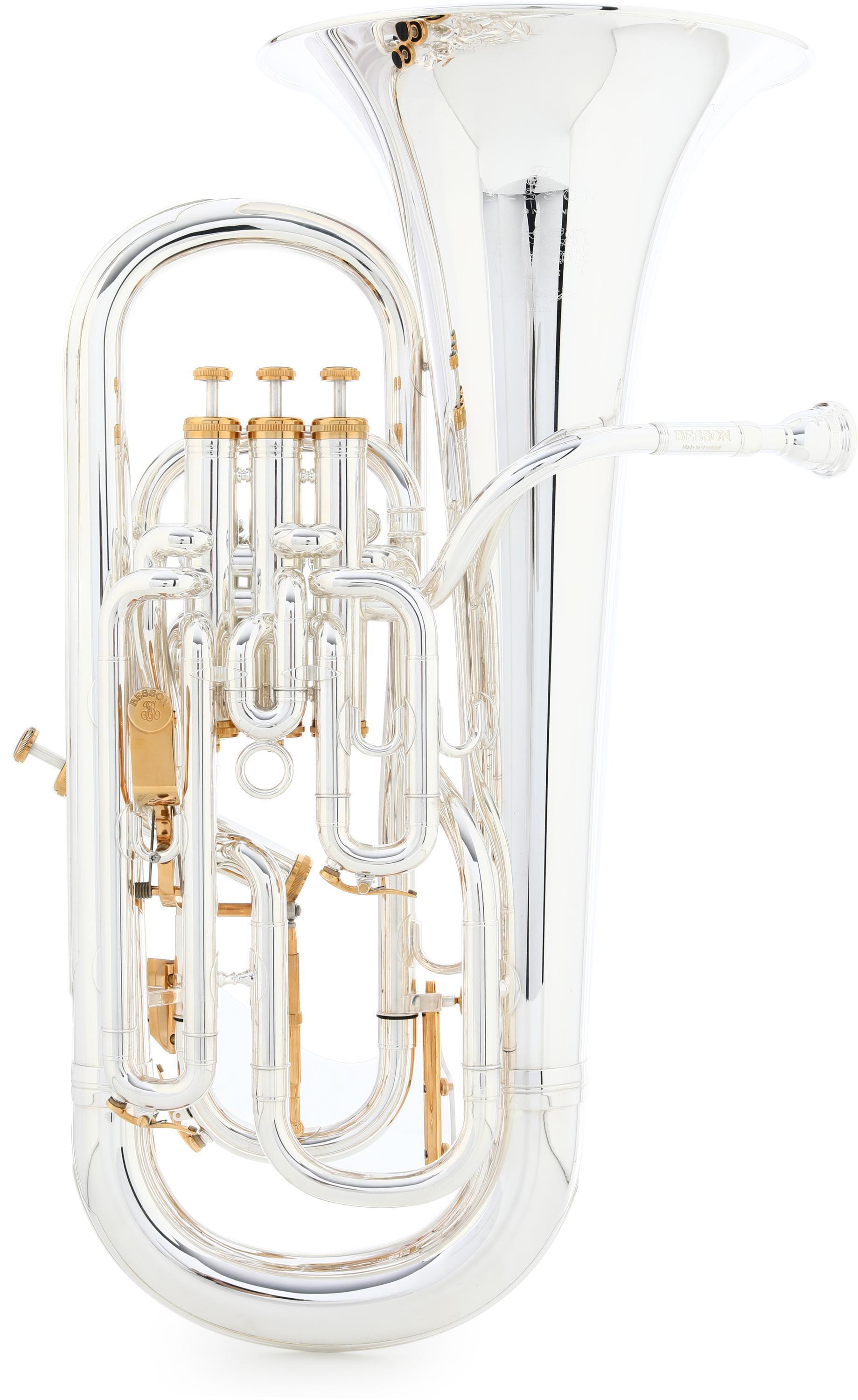 Besson BE2051 Prestige Series Compensating Euphonium - 3+1 Valve ...