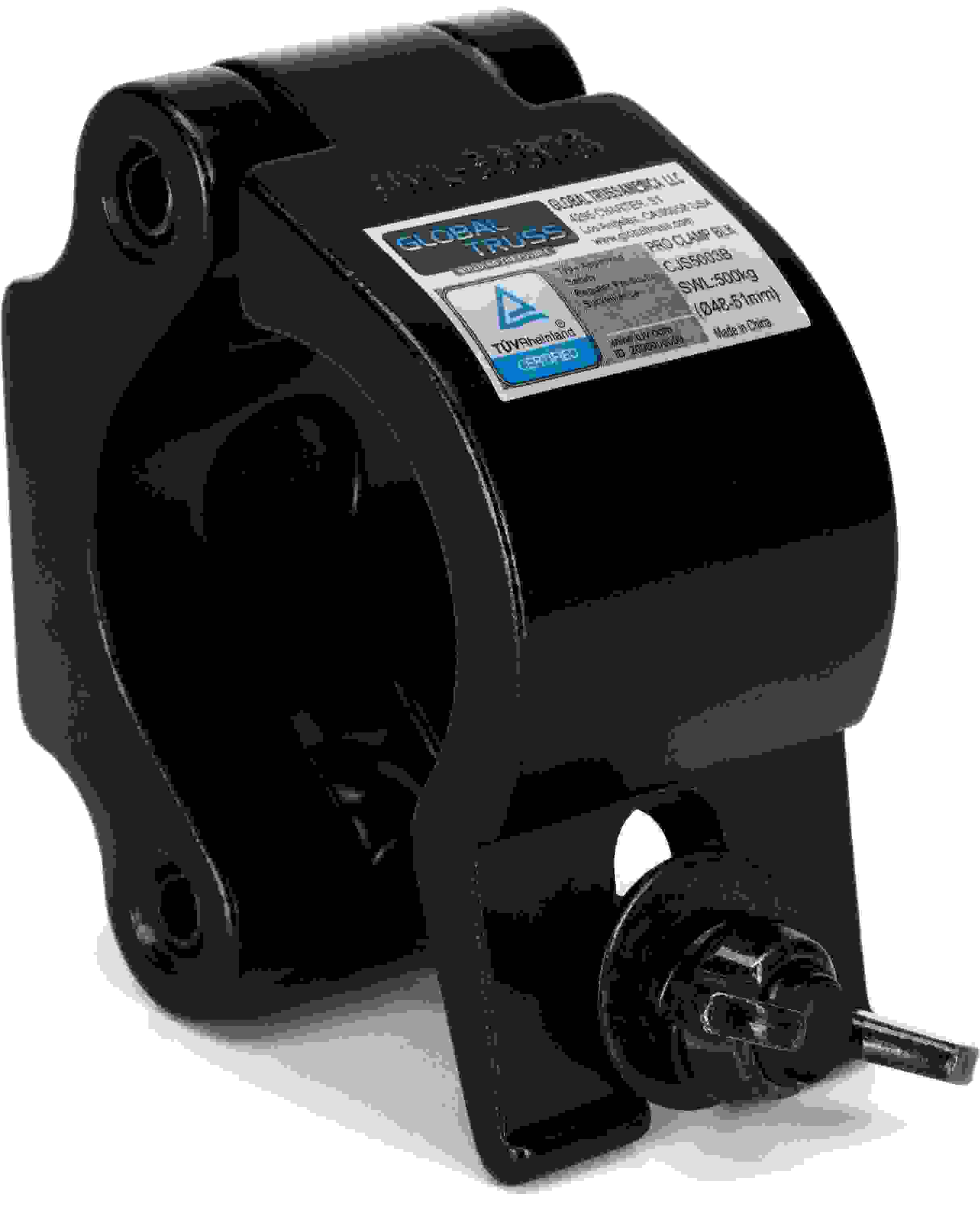 Global Truss Pro Clamp 2-inch Pro Aluminium Clamp - Black | Sweetwater