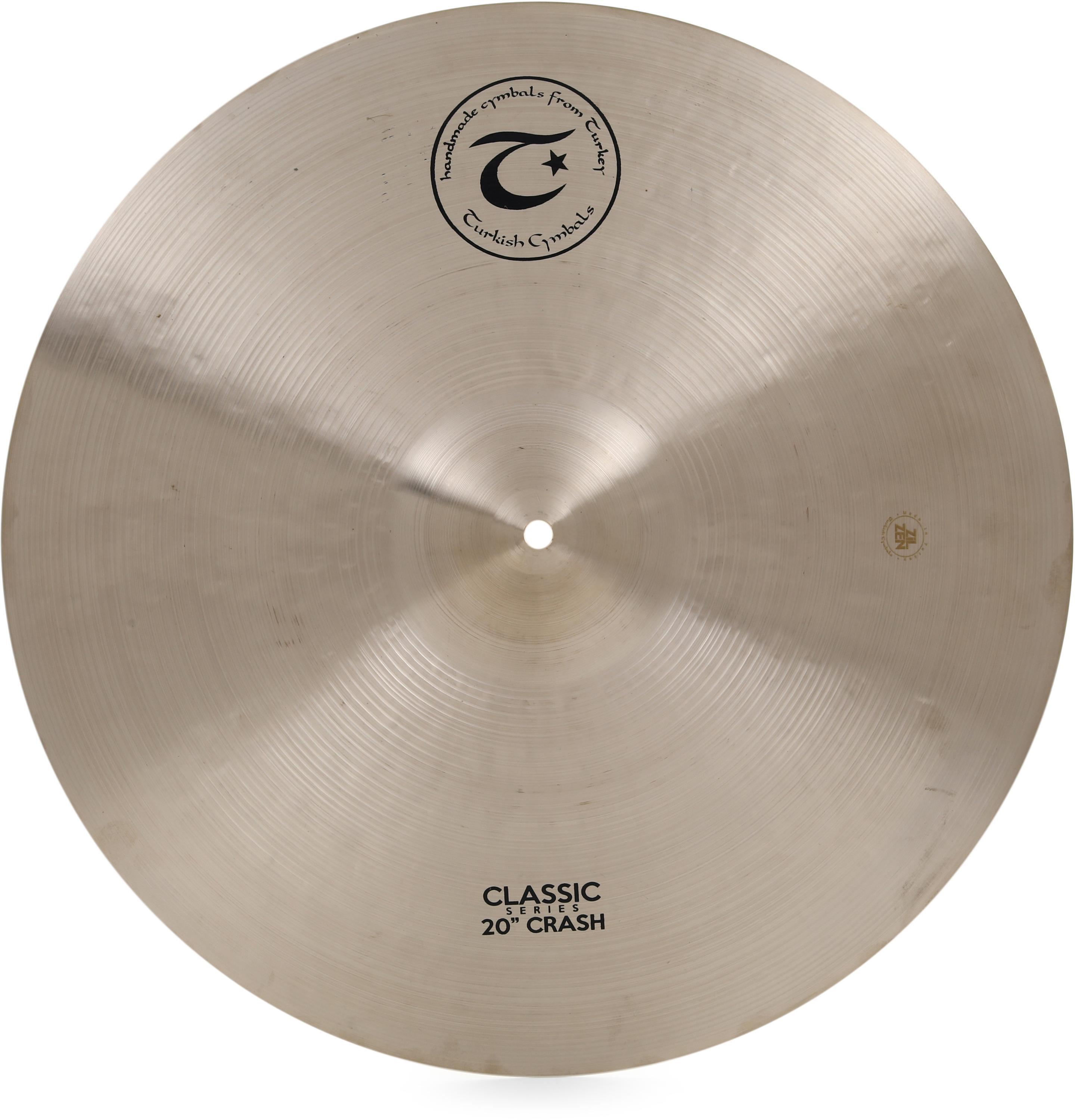 Turkish Cymbals Classic Crash Cymbal - 20 inch | Sweetwater