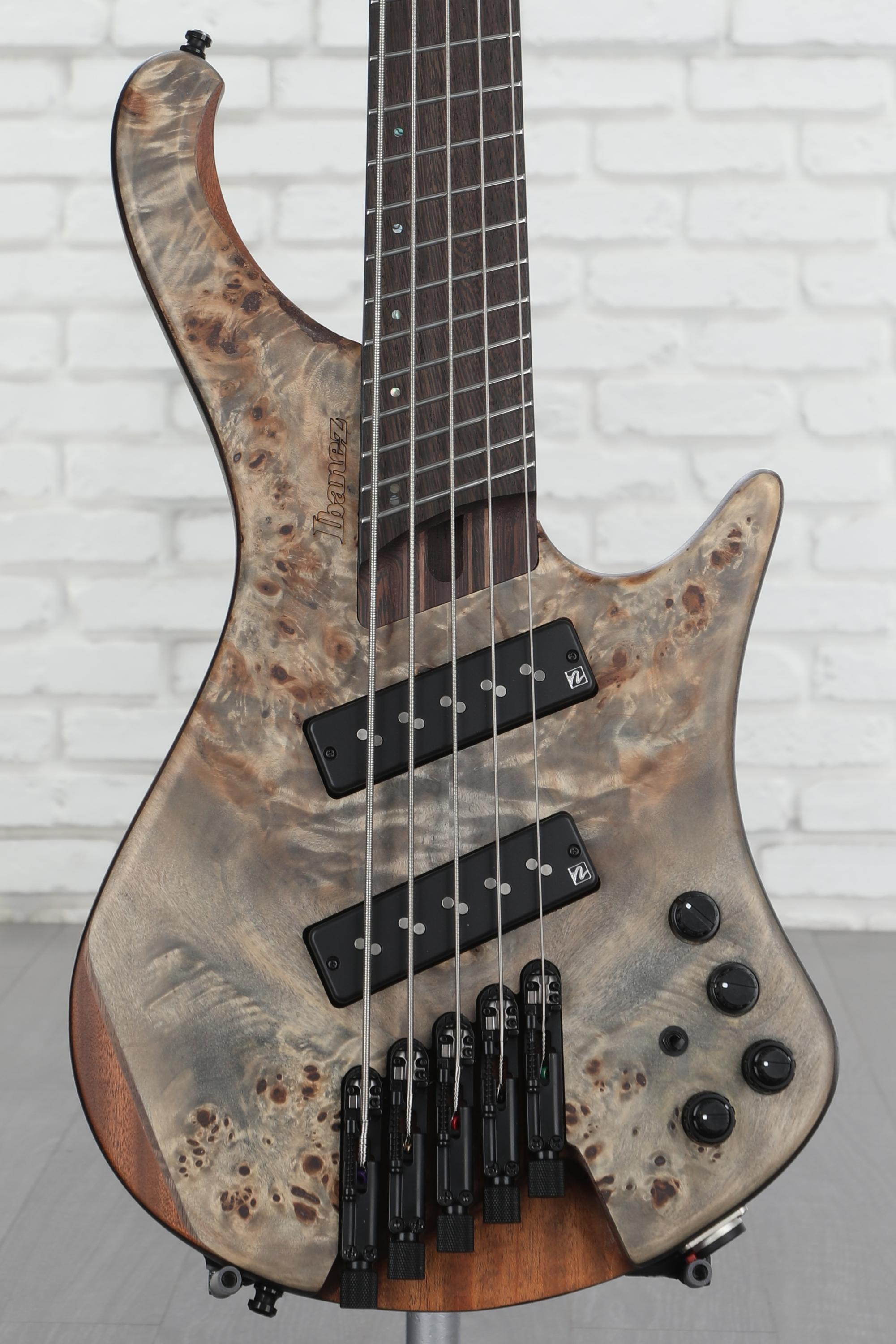 Ibanez Bass Workshop EHB1505MS 5-string Multi-scale Bass Guitar - Black ...