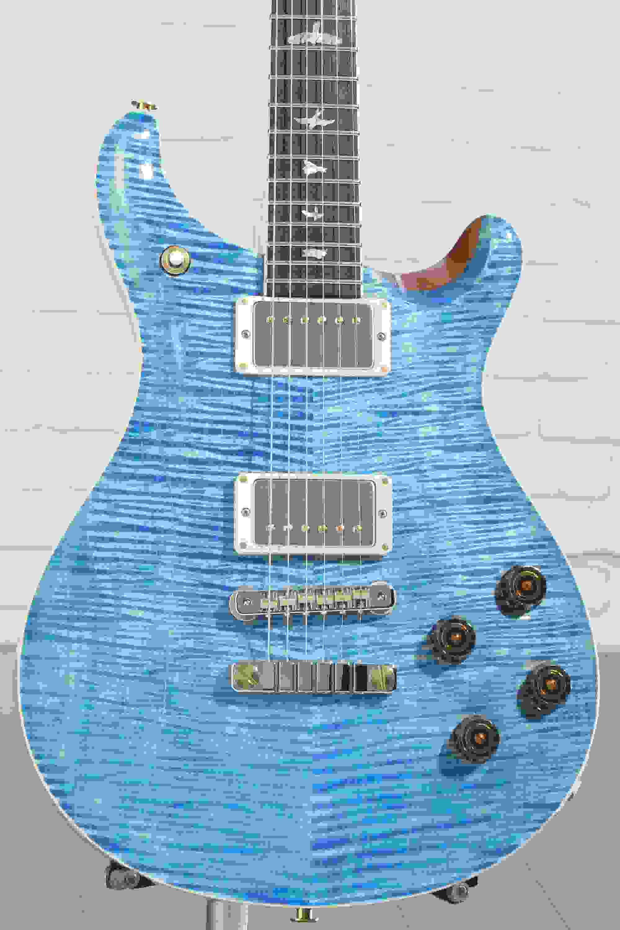 PRS McCarty 594 Electric Guitar - Faded Blue Jean, 10-Top | Sweetwater