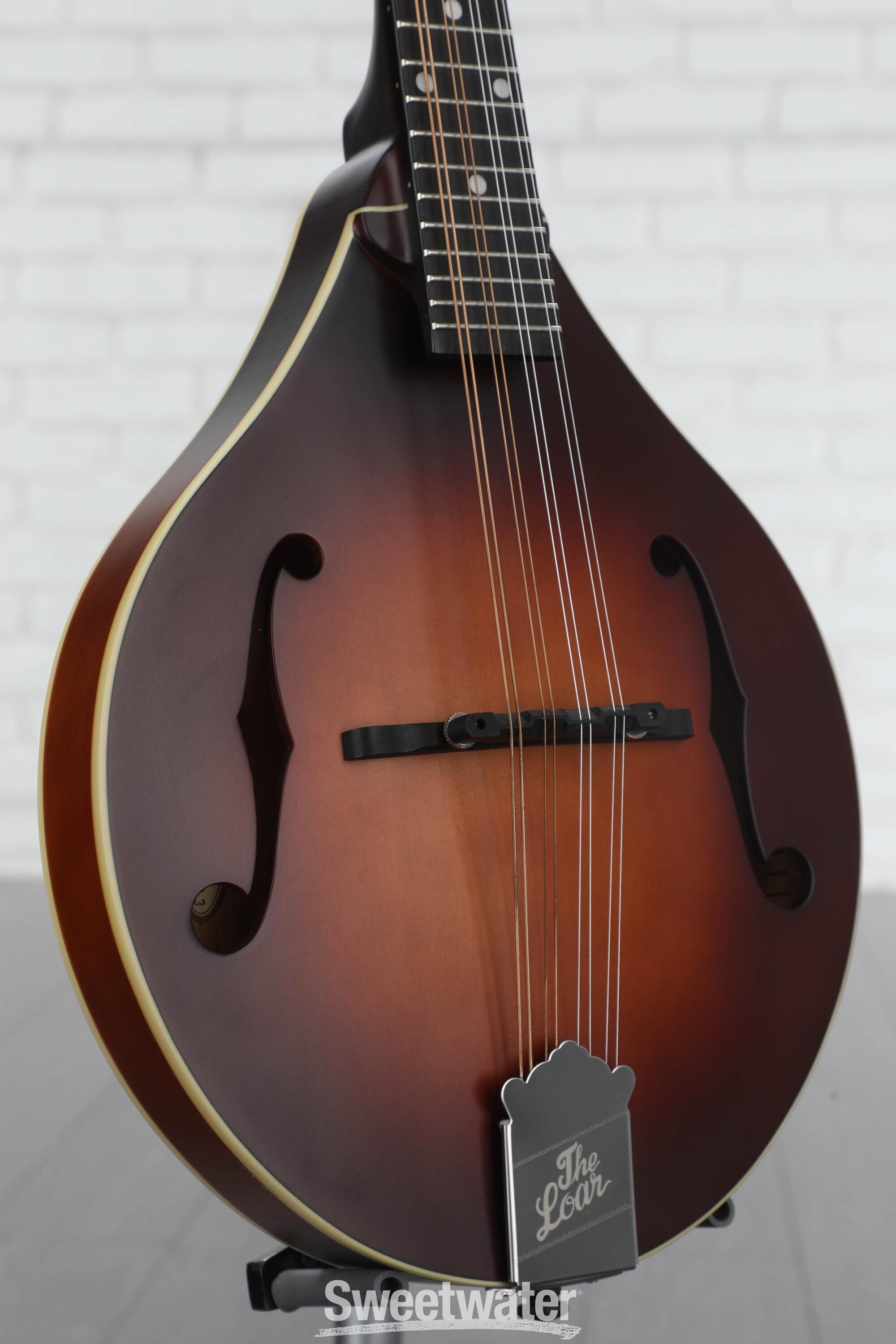 The Loar Honey Creek A-style Mandolin - Satin Brownburst | Sweetwater