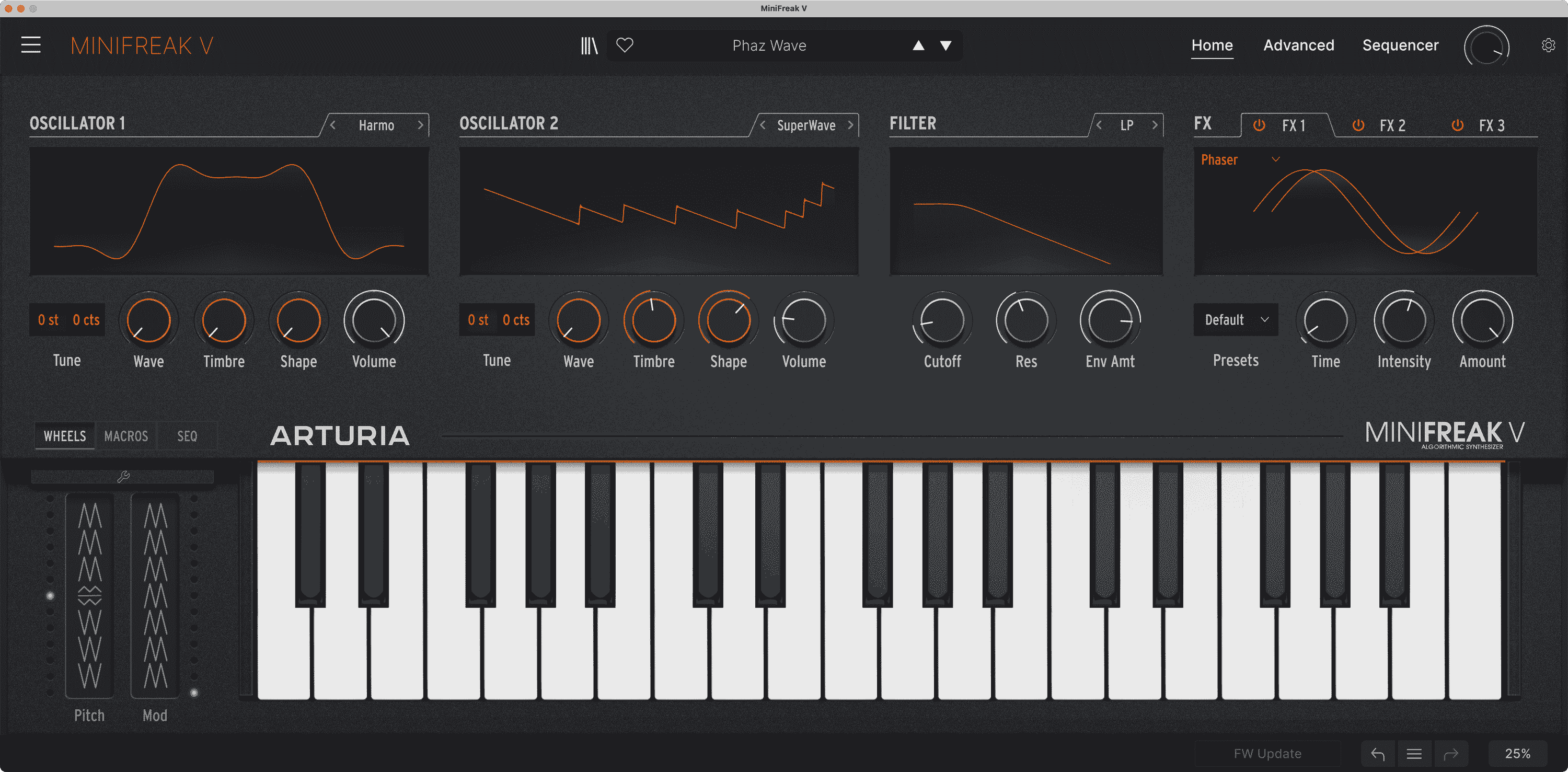 Arturia MiniFreak V Hybrid Synthesizer Plug-in | Sweetwater