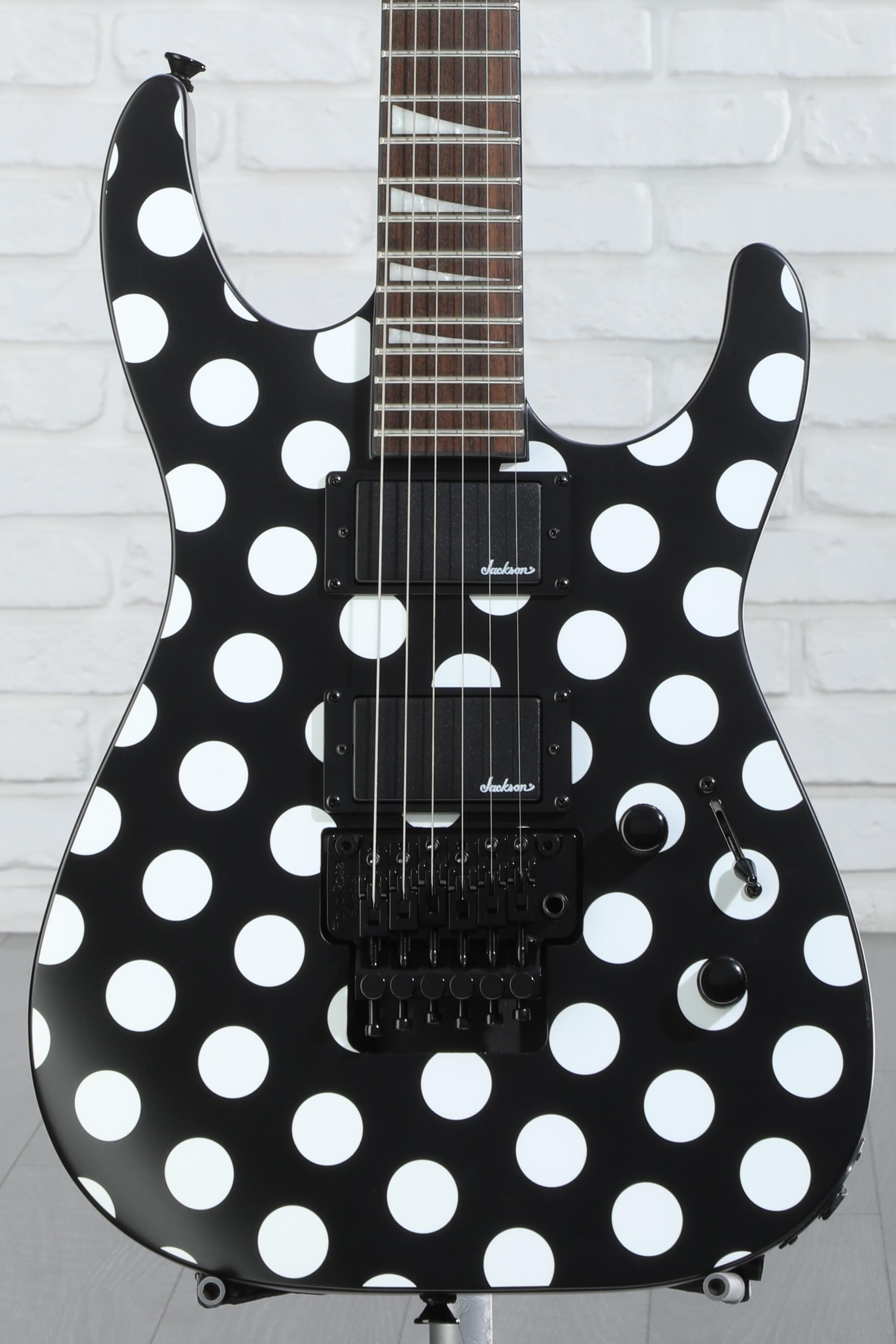 Jackson X Series Soloist SLX DX Electric Guitar - Polka Dot | Sweetwater