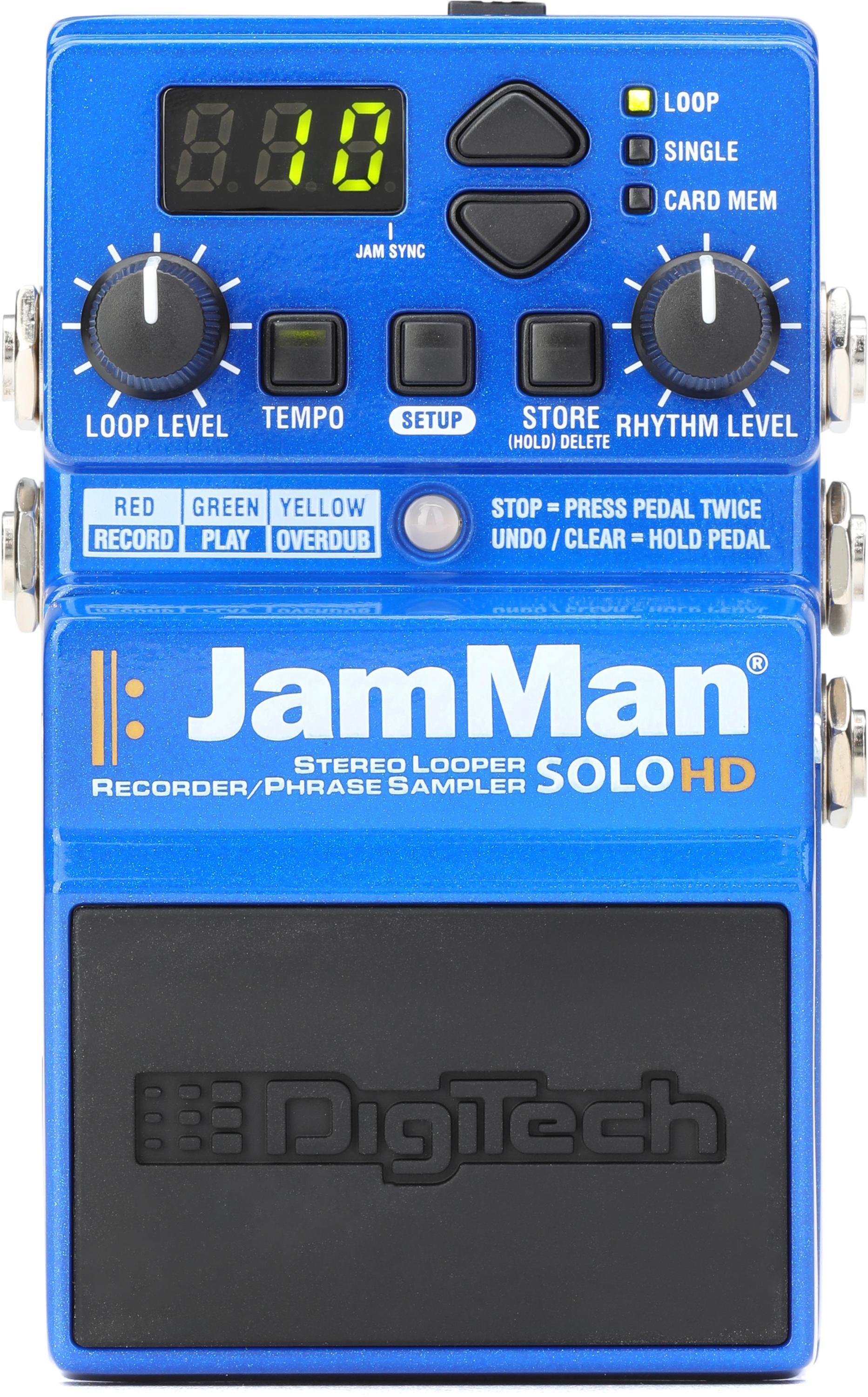 DigiTech JamMan Solo HD Stereo Looper Pedal | Sweetwater