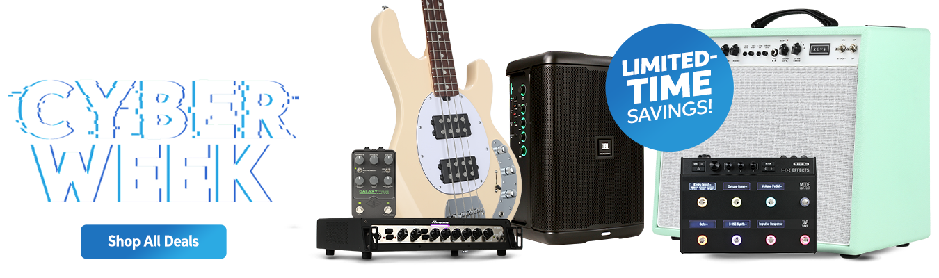 Cyber Week Power Amplifier Deals - Sweetwater